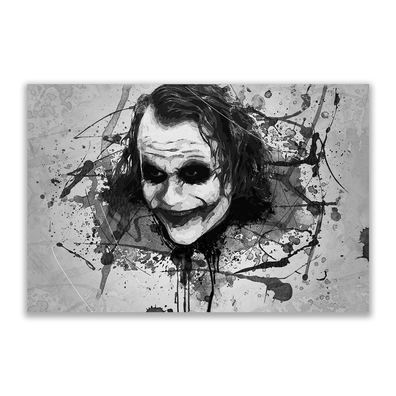 Joker Splatter Art