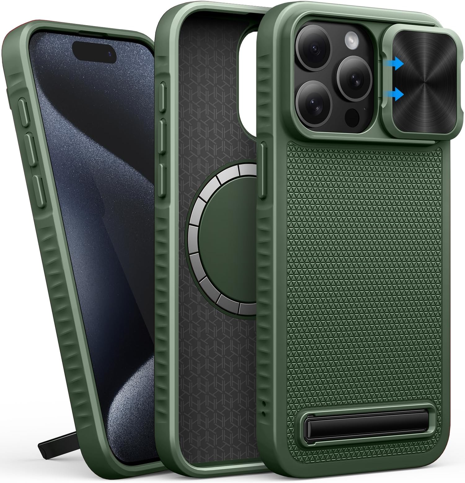 Amazon.com: BXYJY Magnetic Case for iPhone 15 Pro Max Compatible with ...