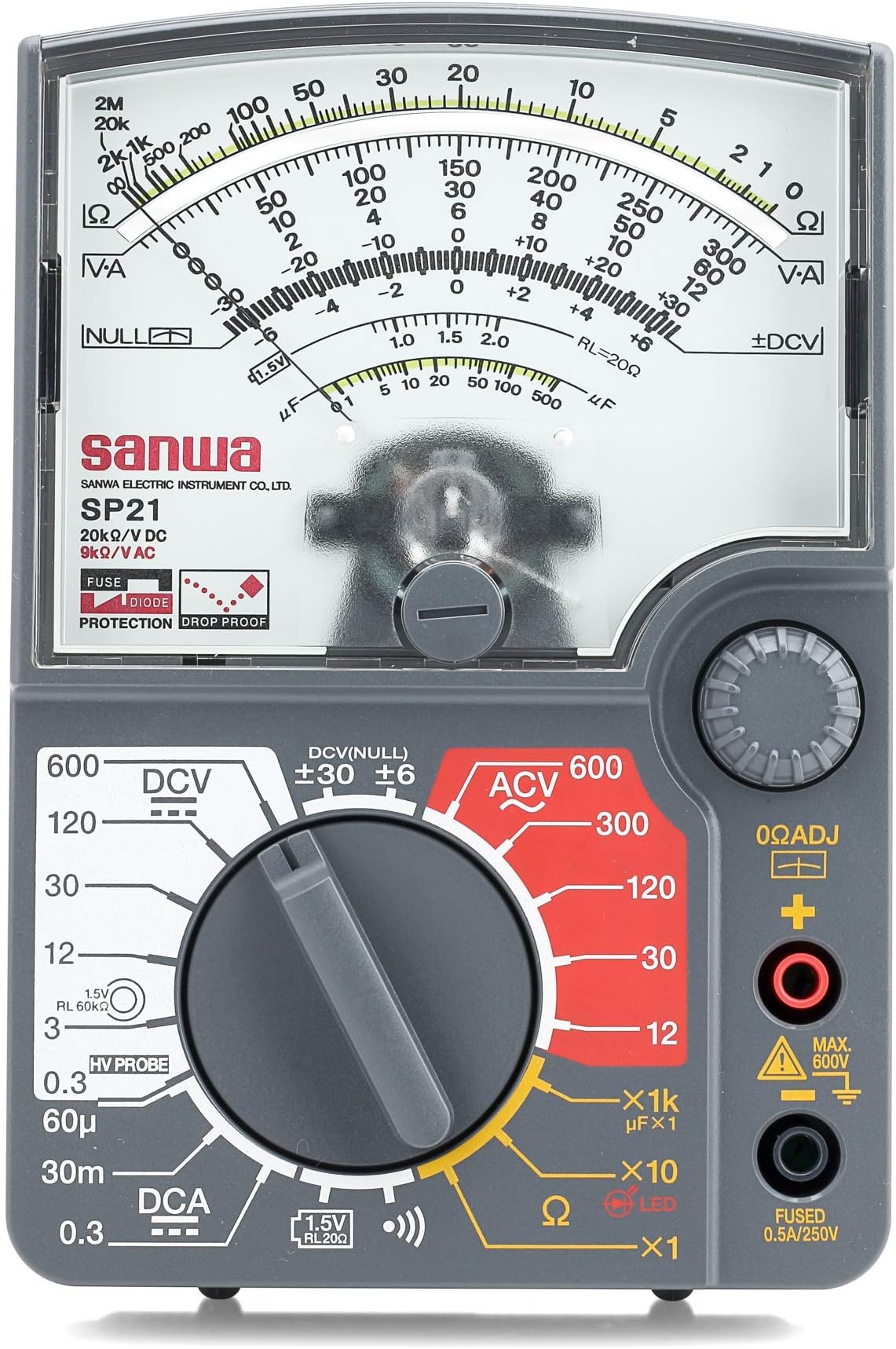 Sanwa, Japan SP21 Analog Multimeter (MADE IN JAPAN) : Amazon.in ...