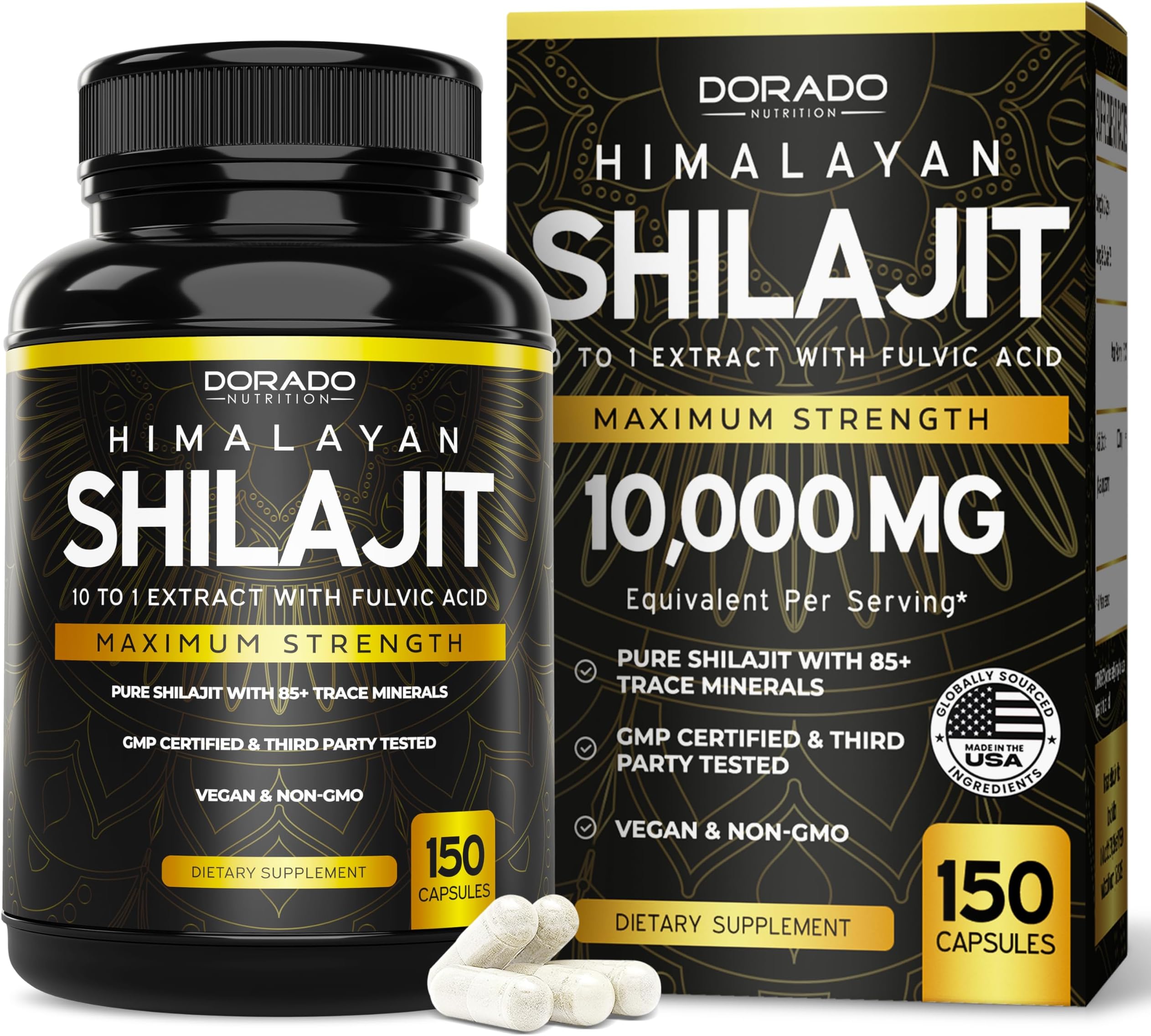 Amazon.com: Pure Himalayan Shilajit with 85+ Trace Minerals (150 ...