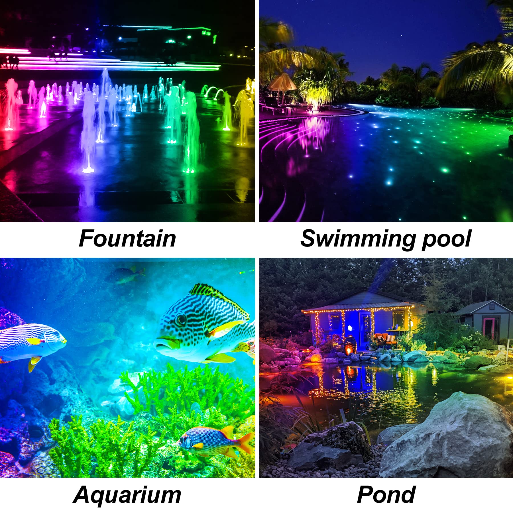 Underwater Pond Lights Change Colors Color Changing Pond Lights