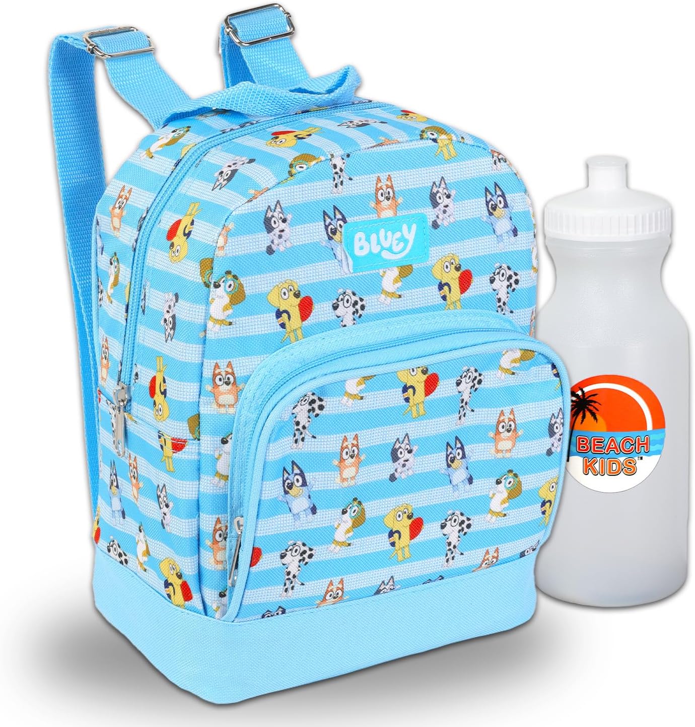 Amazon.com | Bluey Mini Backpack for Kids - Bundle with 10” Canvas ...