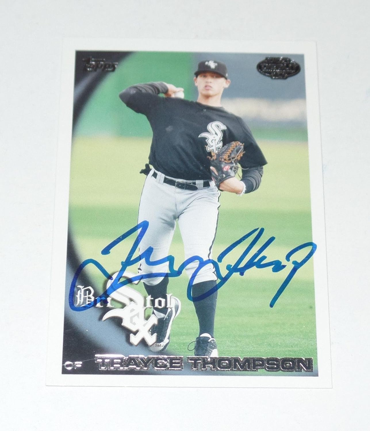 Trayce Thompson Signed Auto'd 2010 Topps Pro Debut Card #89 Dodgers ...