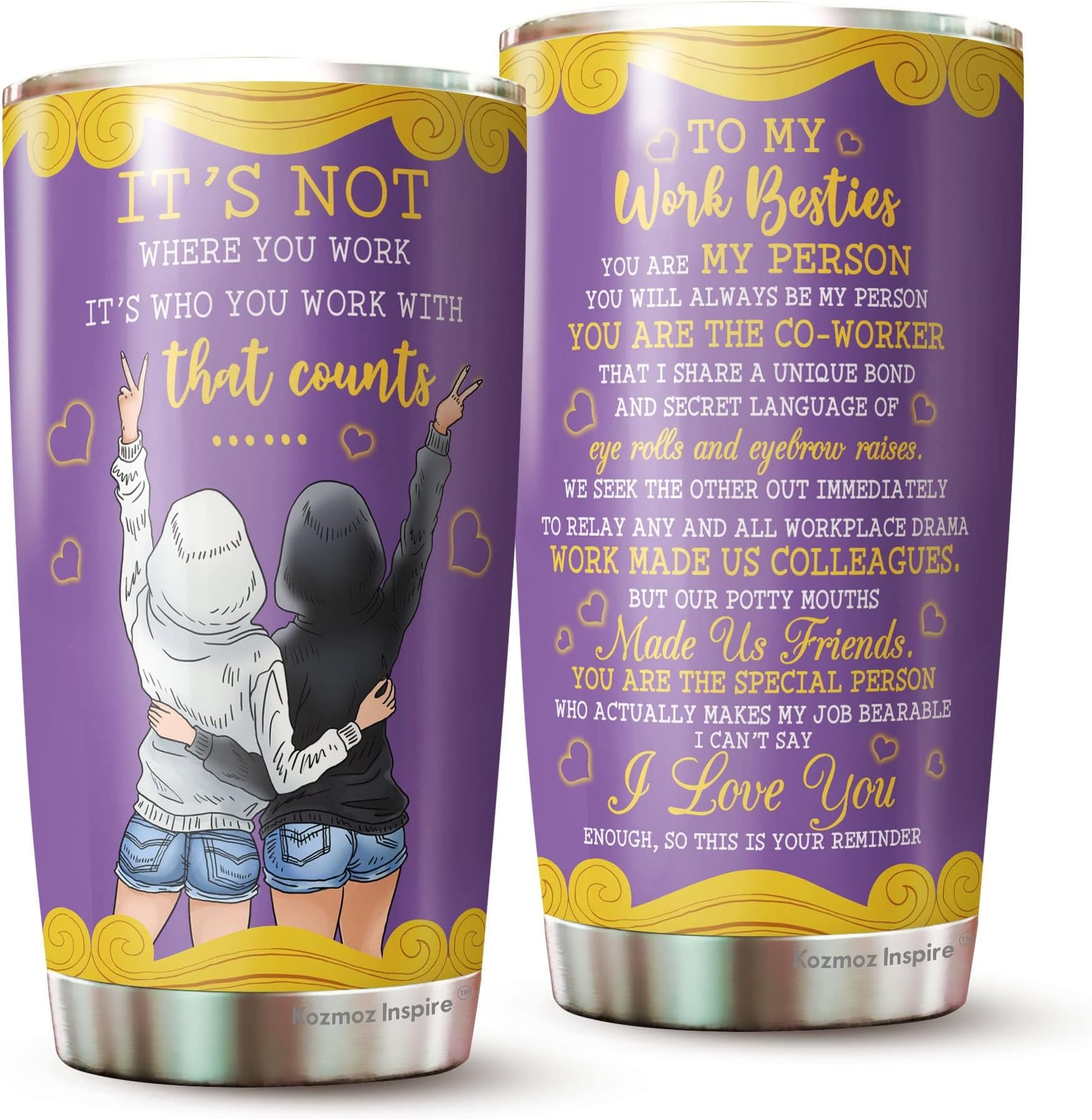 Amazon.com | NewEleven Birthday Gifts For Coworker Women – Work Bestie ...