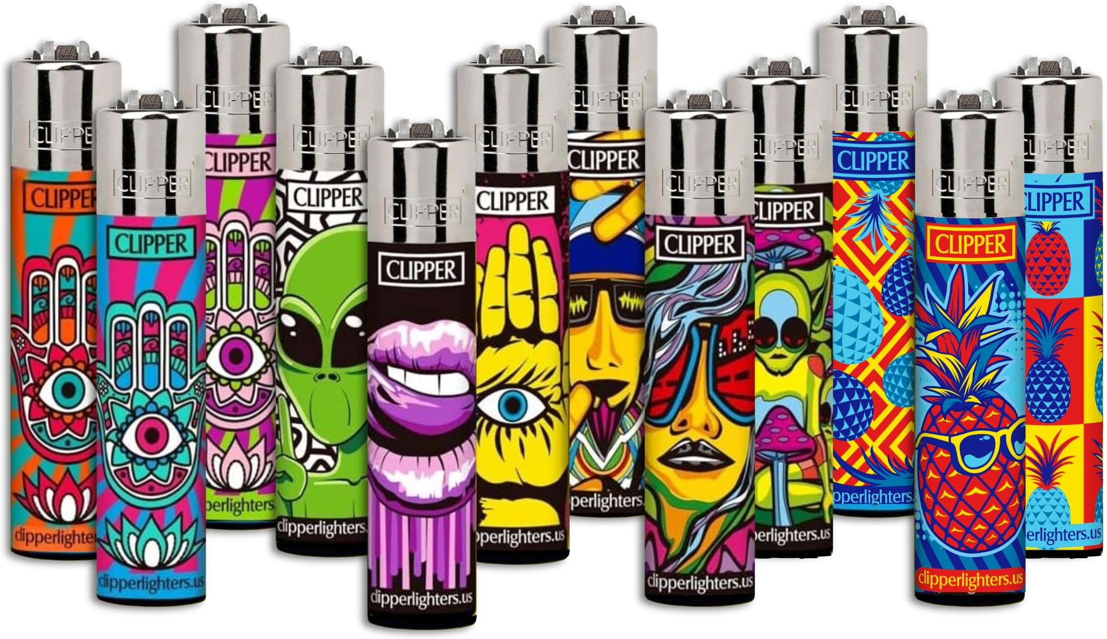 Amazon.com: Clipper - Classic Large Reusable Lighter - Iconic Premium ...