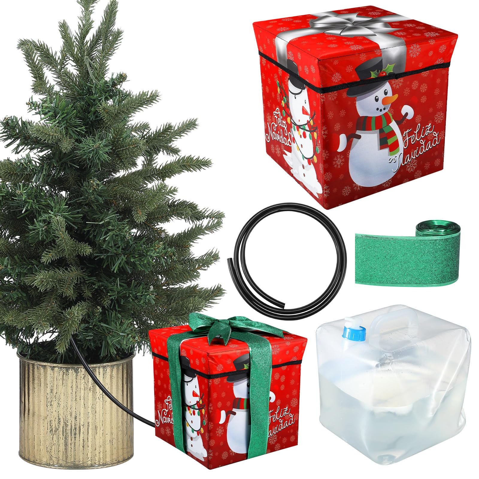 Amazon.com: Fullhawl Christmas Tree Watering Automatic System Kit 4 ...