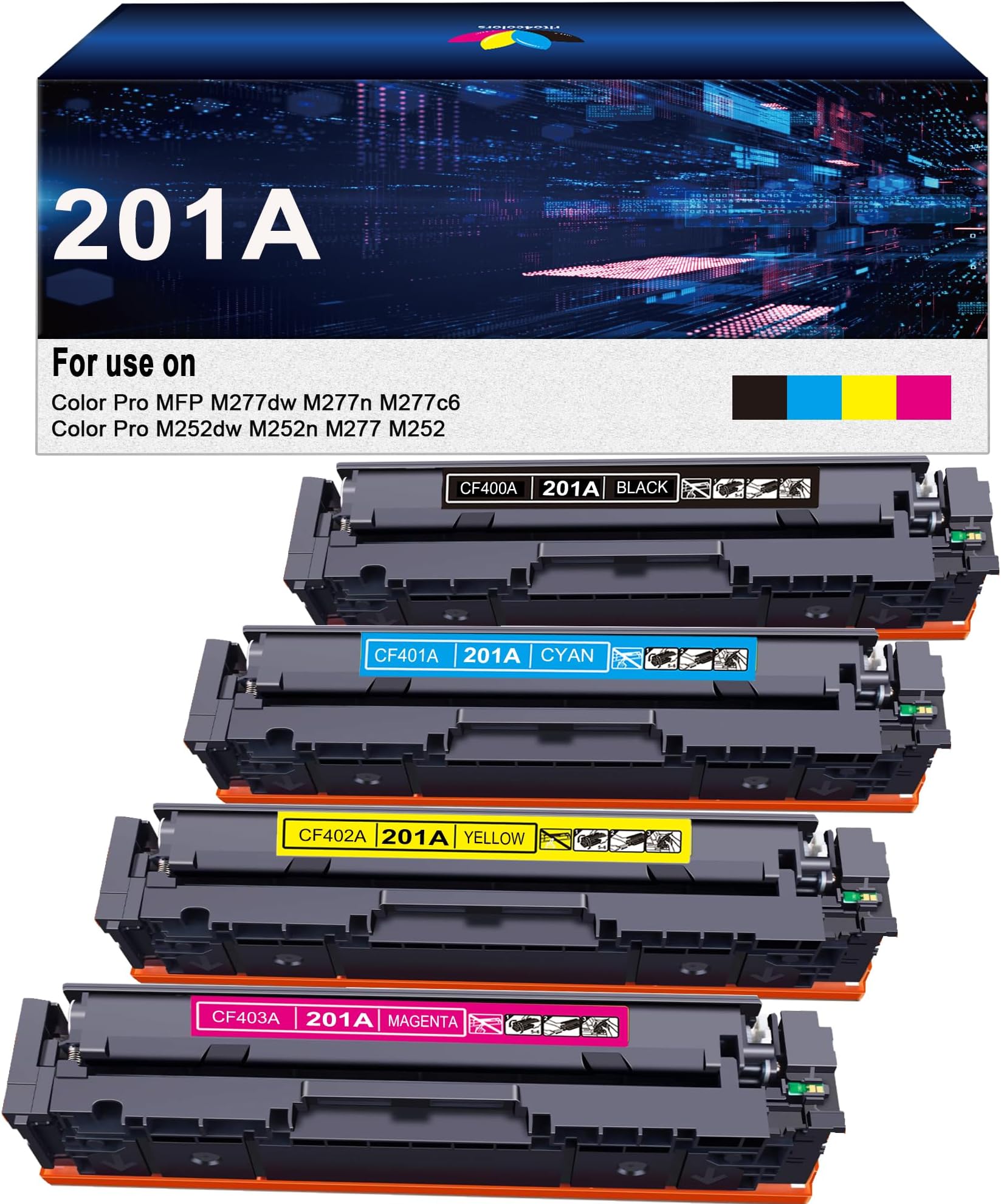 Amazon.com: HP 201A Black Toner Cartridge | Works with HP Color ...