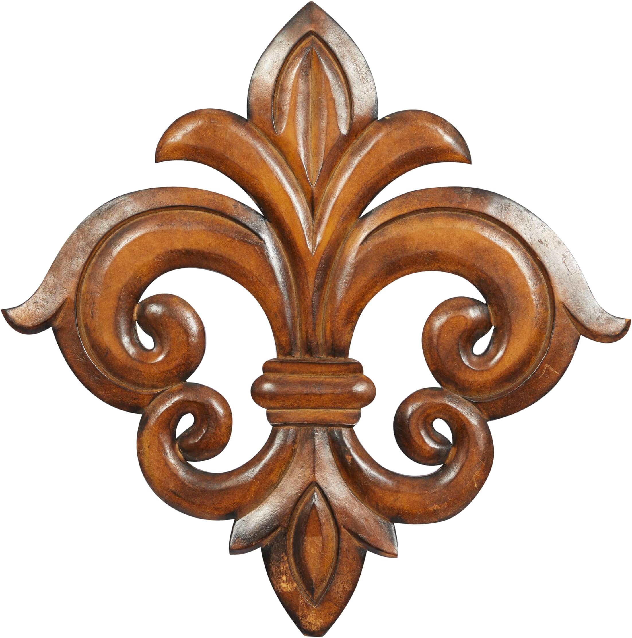 Amazon.com : 10" Metal Fleur De Lis Wall Plaque/Art with hanger ...