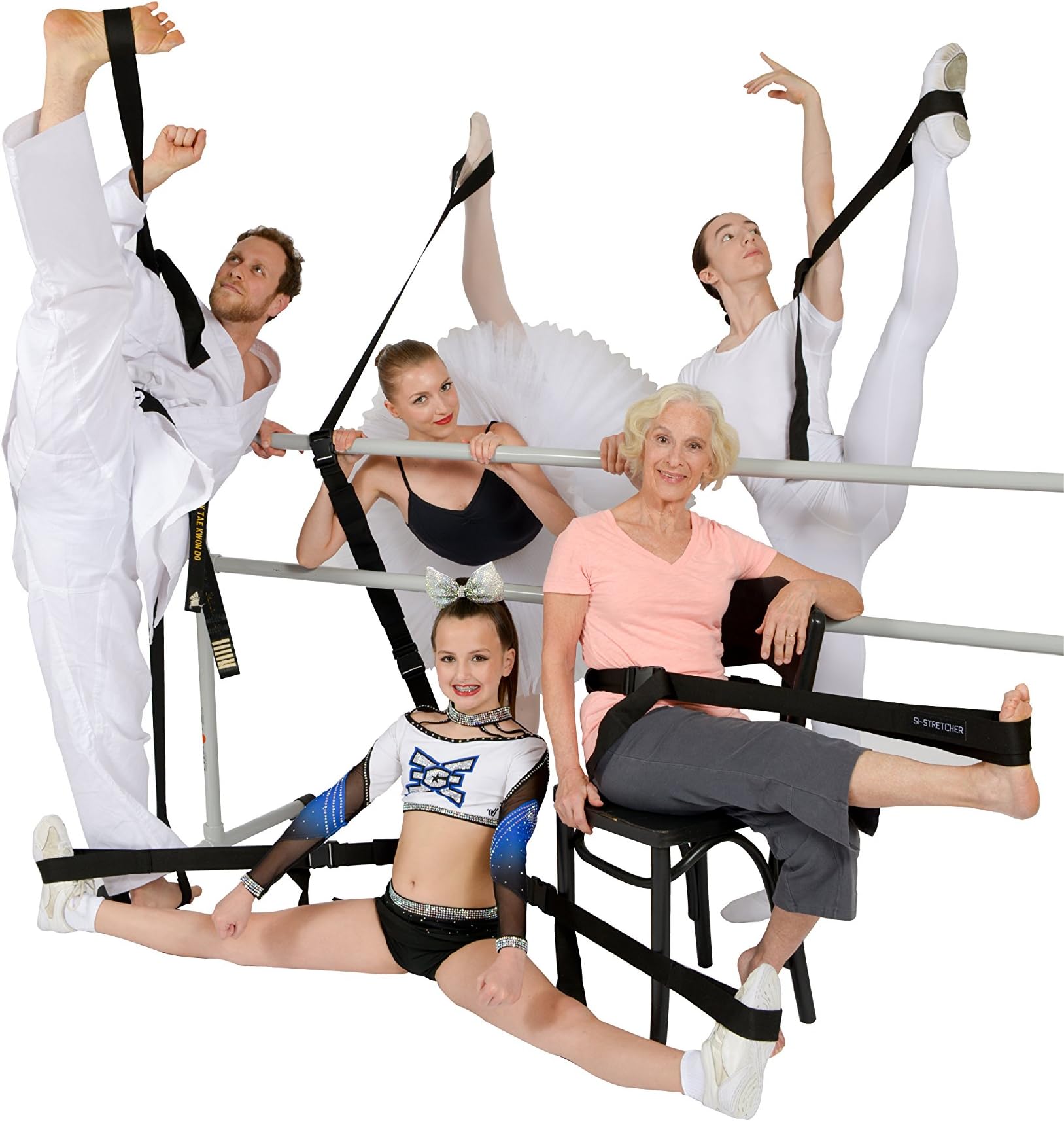 EverStretch Leg Stretcher LITE: Get Flexible with Over The Door ...