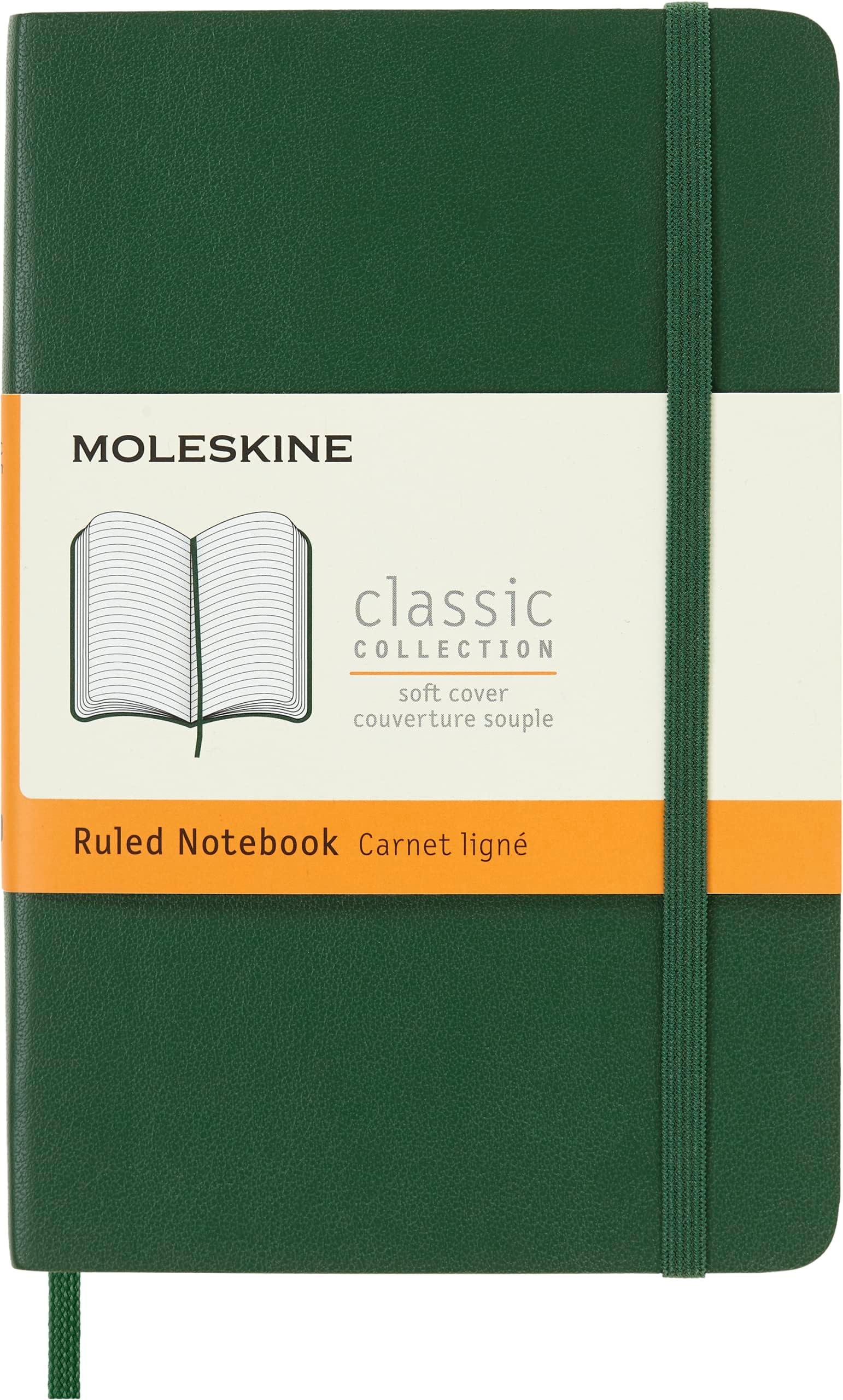 Amazon.com: Moleskine Classic Notebook, Soft Cover, Pocket (3.5" x 5.5 ...
