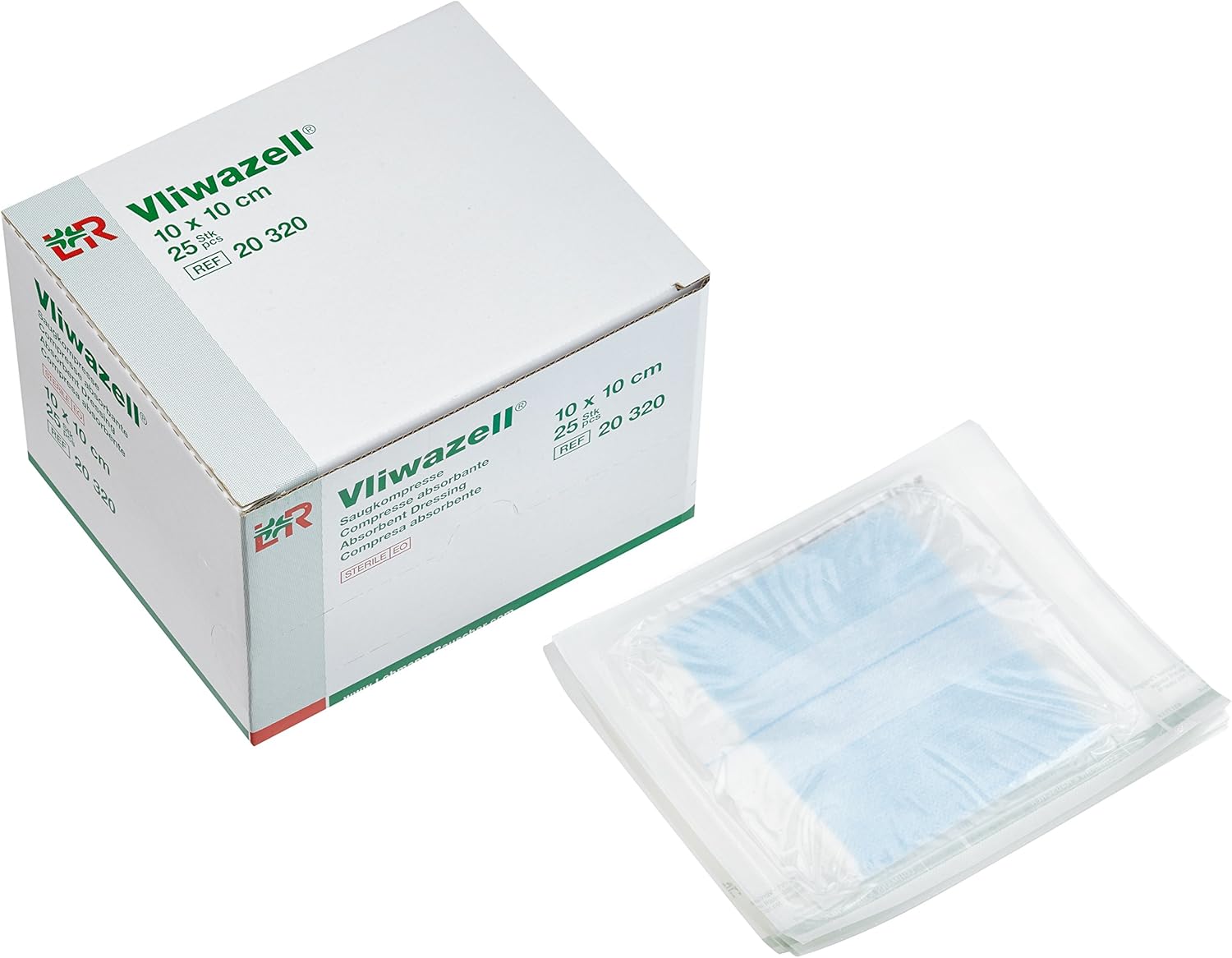 Lohmann & Rauscher Sterile Compresses 10 x 10 cm Pack of 25 : Amazon.de ...
