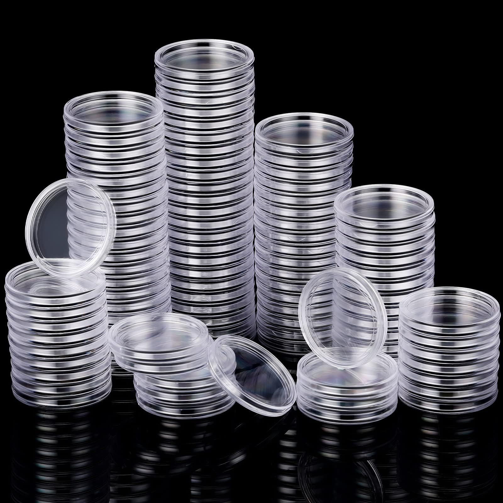 Amazon.com : Silver Dollar Coin Case Holder for Collectors 40.6mm ...