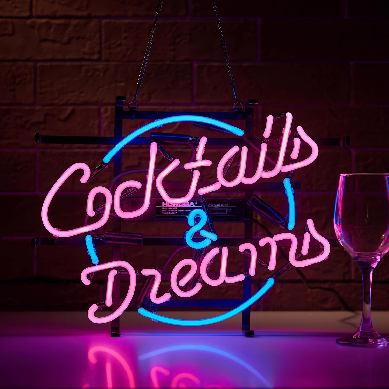 Amazon.com: Yooyneon Palm Tree Coro Bottle Neon Sign for Wall Décor ...