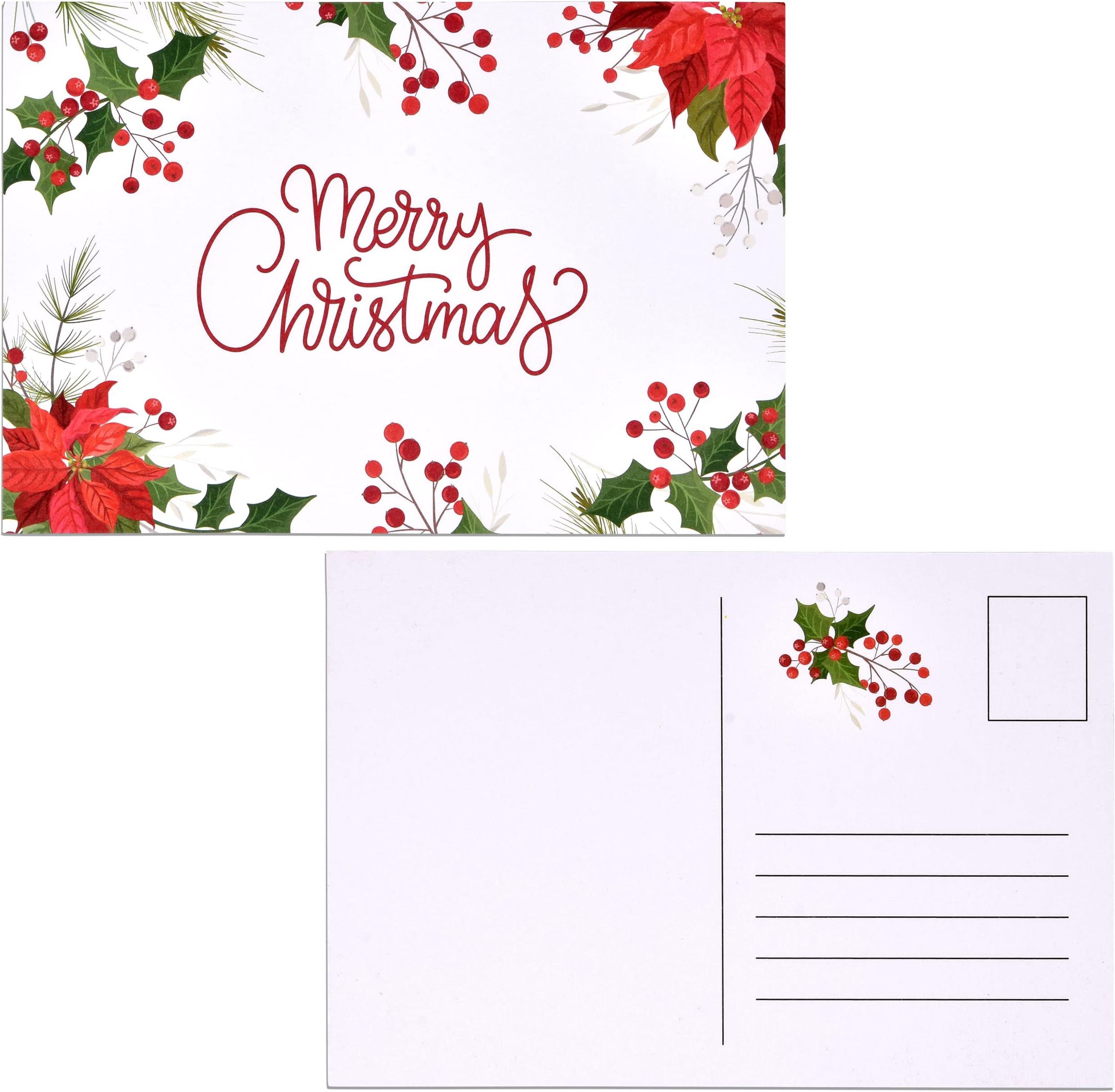 Amazon.com : Snowmen Season's Greetings Christmas Postcards - 40 ...