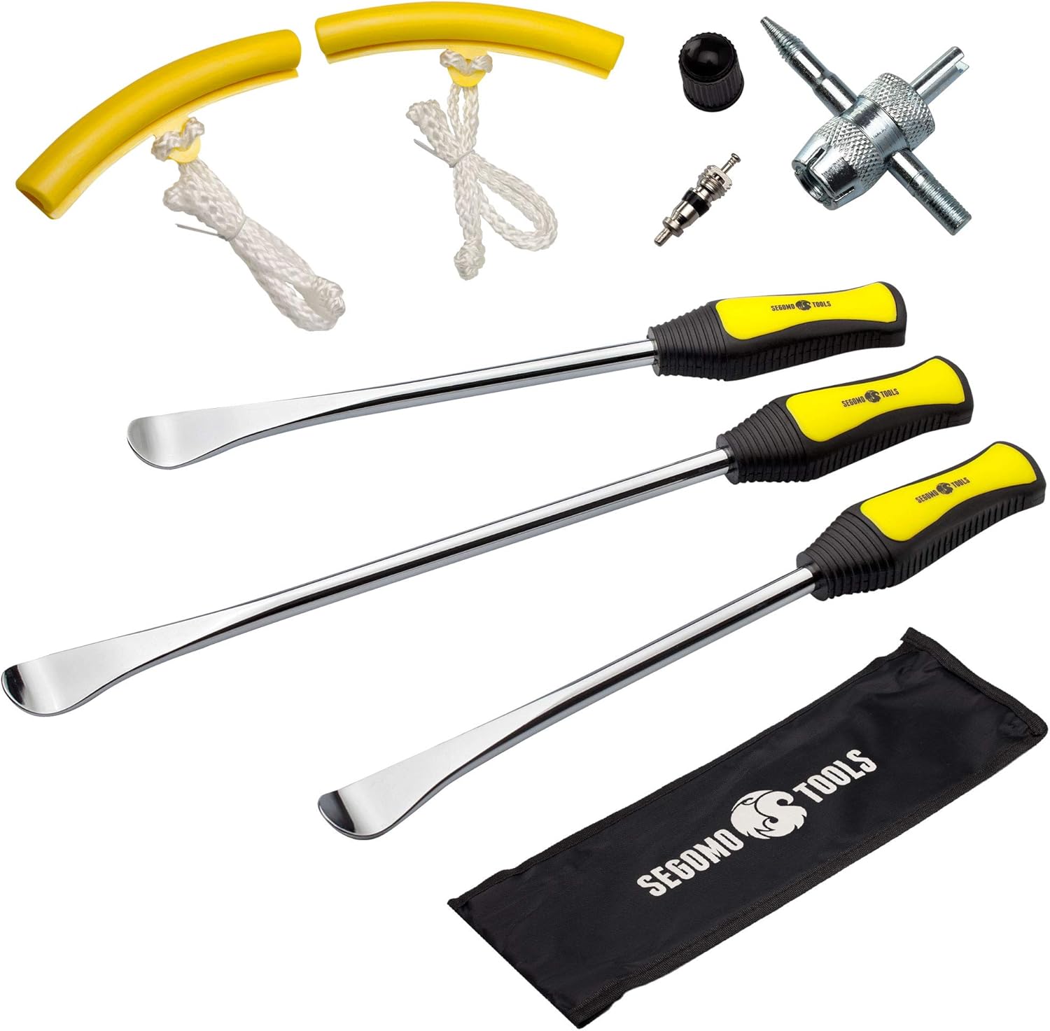 Amazon.com: Segomo Tools 23 Piece Professional Steel Tire Changing Tool ...