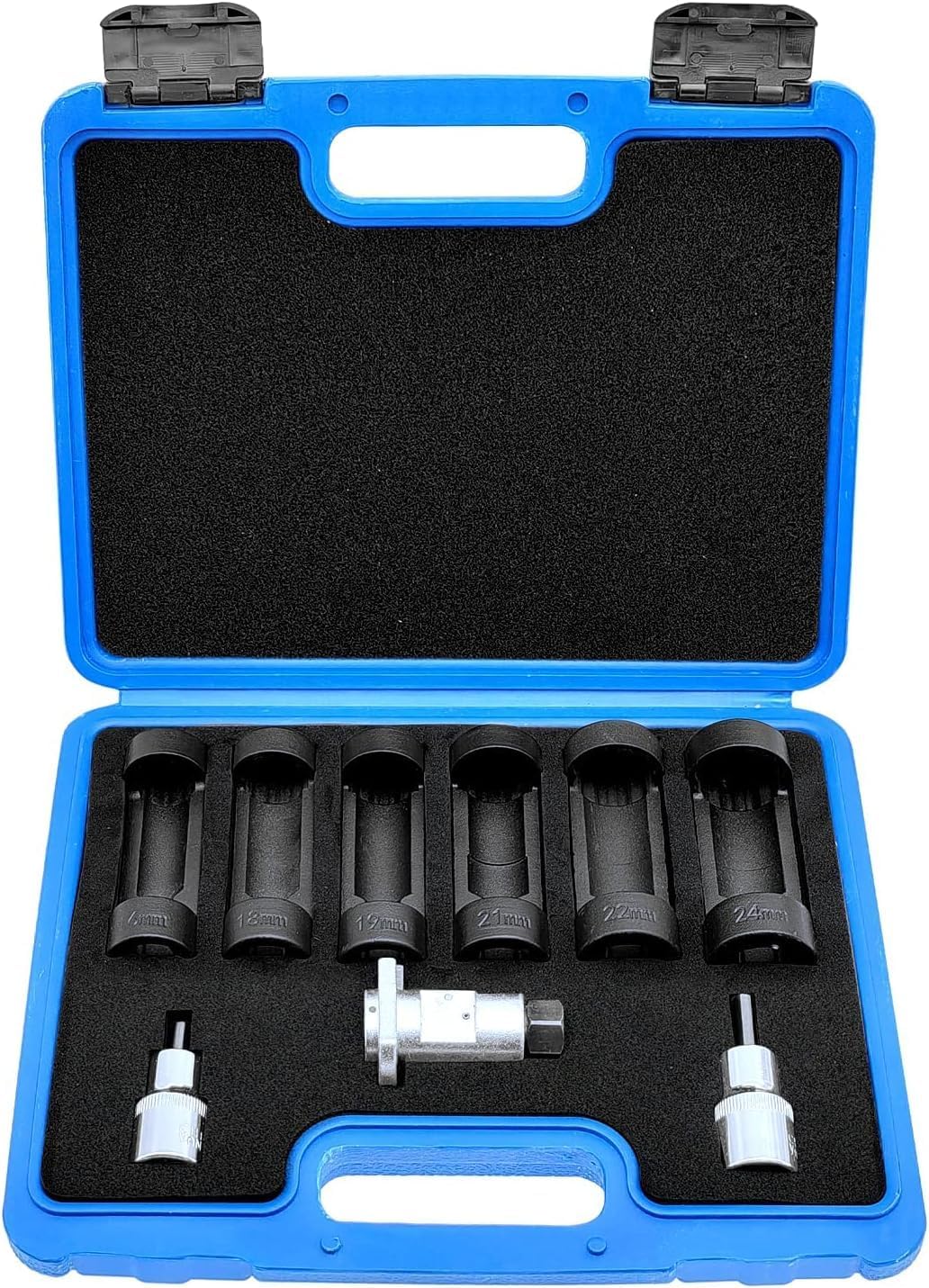 ZKTOOL 9PCS Suspension Strut Nut Socket Set 16mm 18mm 19mm 21mm 22mm ...