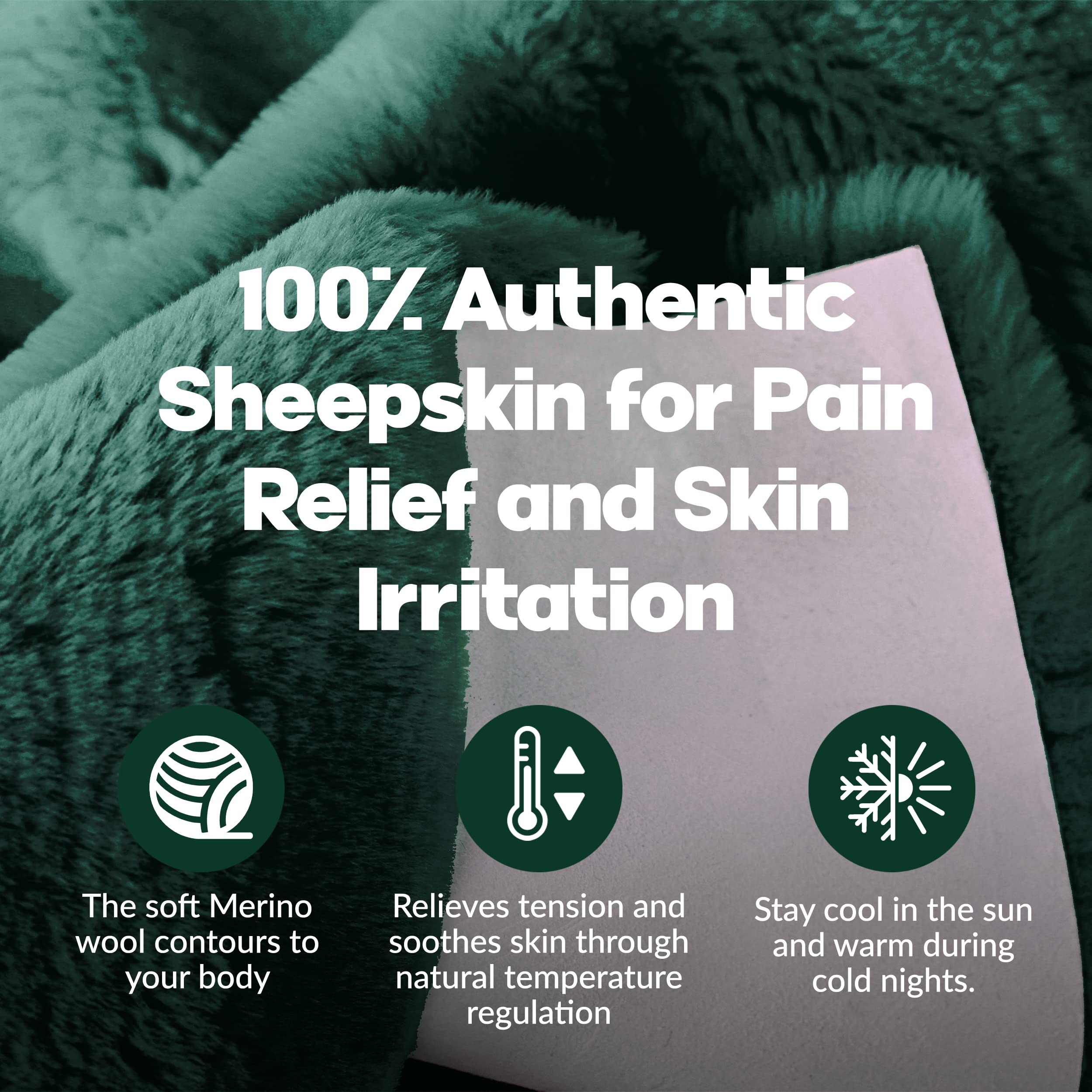 Natural Sheepskin for Bed Sores and Skin Irritation | Tauranga 100% ...