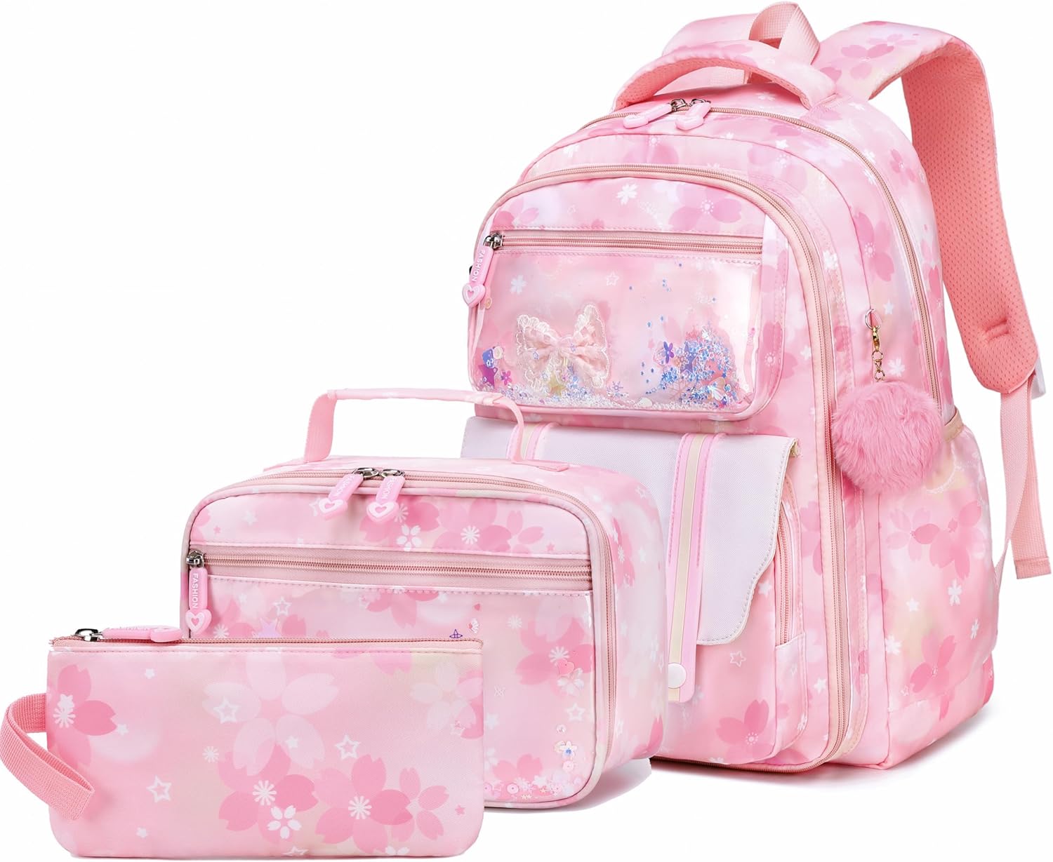 Mochila Para Niñas Mochila 3 En 1 Para Niñas Linda Mochila Escolar