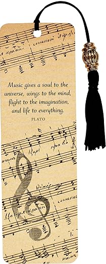 Amazon.com: Music Beaded Bookmark: 9781441313324: Peter Pauper Press: Books