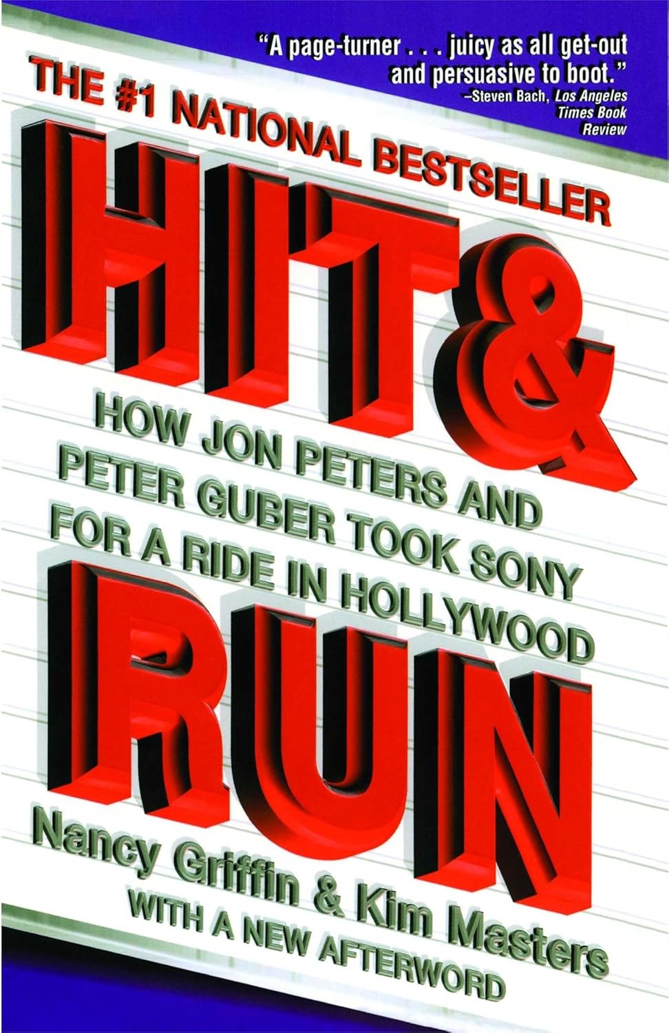 Hit and Run: Griffin, Nancy, Masters, Kim: 9780684832661: Amazon.com: Books
