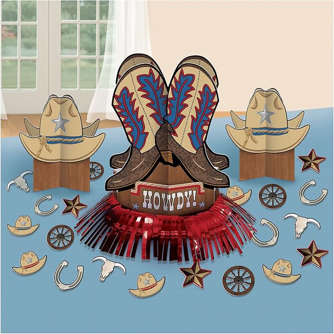 Amazon.com: Transform Your Event with Western Table Decorating Kit ...