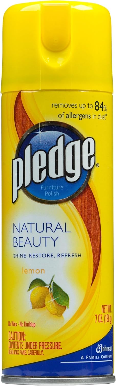 Amazon.com: Pledge Lemon, 7-Ounce Botte (Pack of 12) : Health & Household
