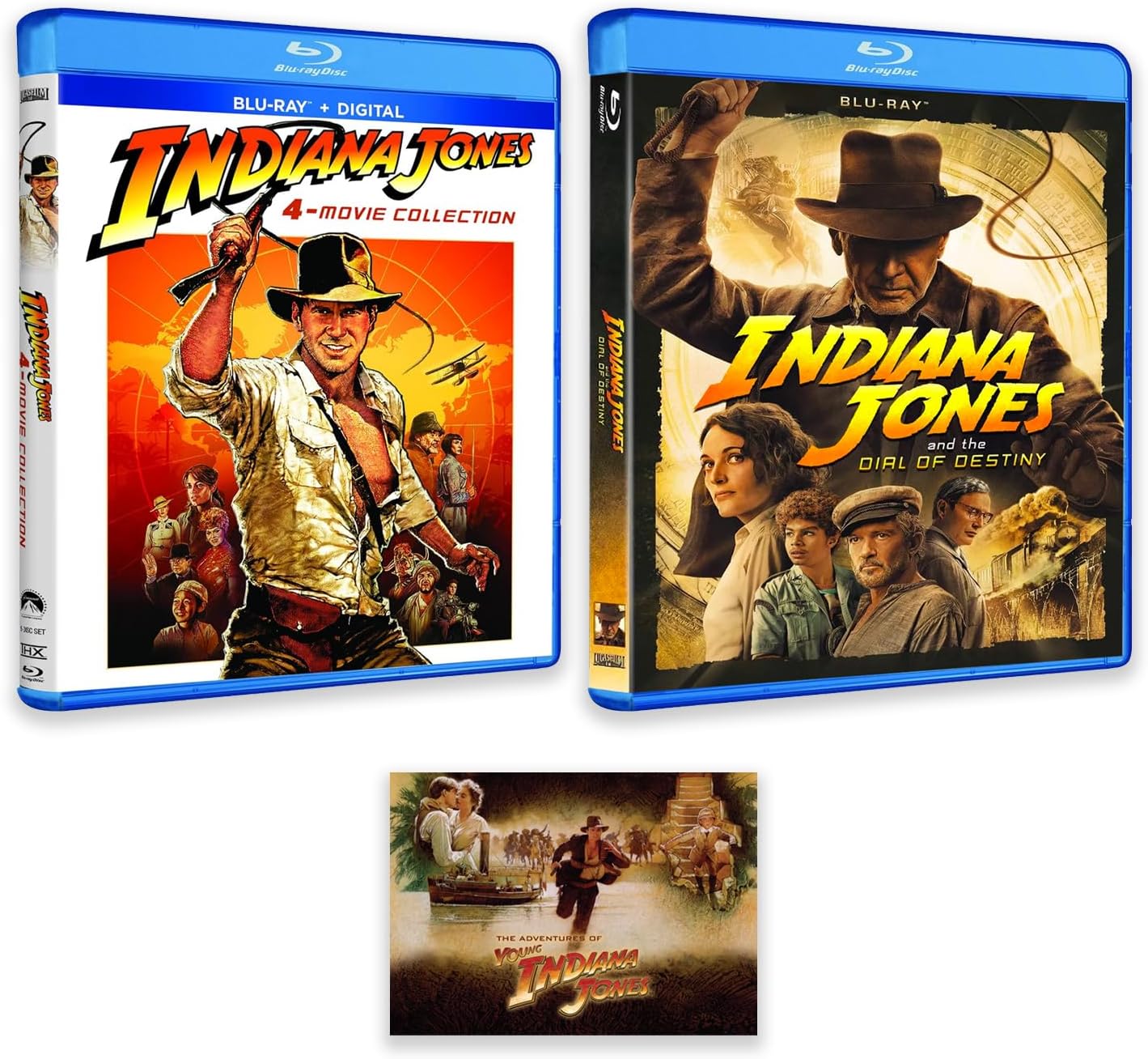 Indiana Jones Complete Movie Series Bluray Collection 1-5: Raiders of ...