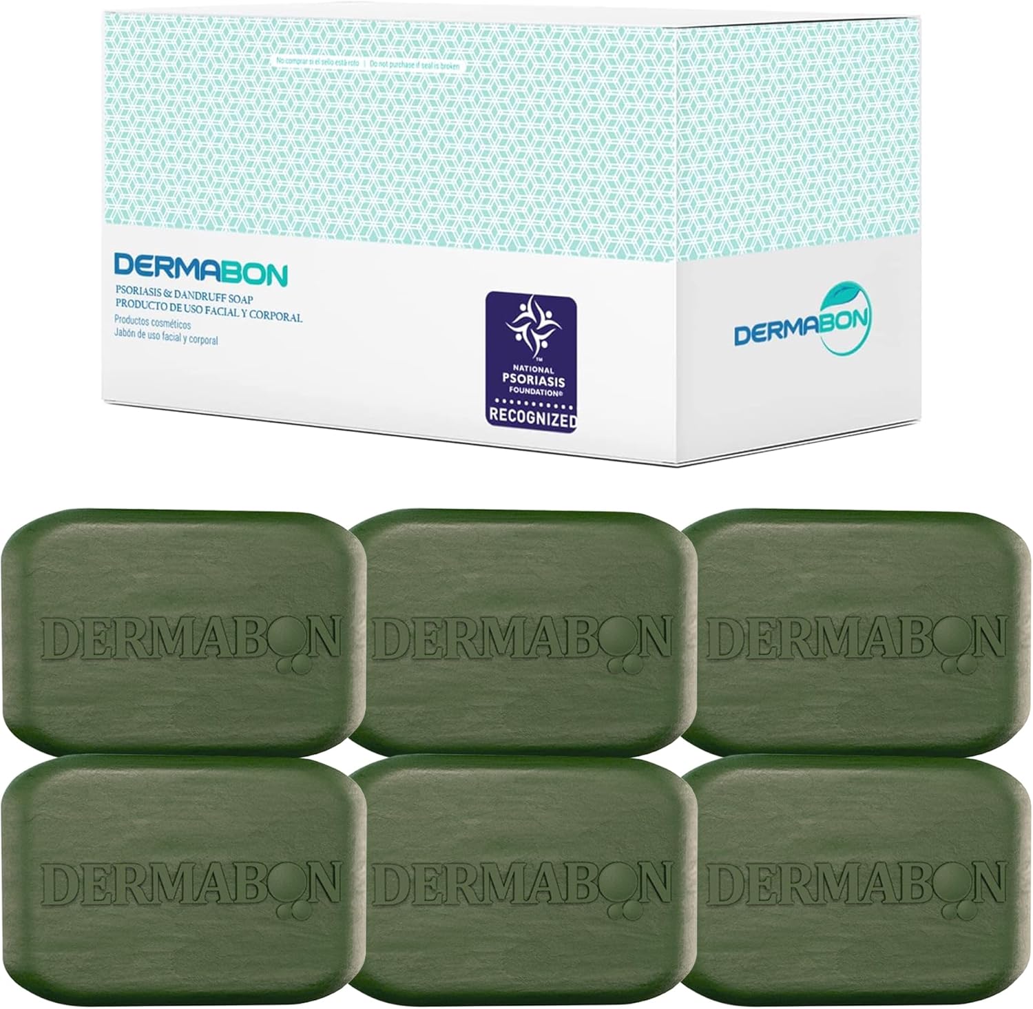 Amazon.com: Dermabon Psoriasis Cleanser, Seborrheic Dermatitis & Eczema ...