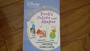 Winnie the Pooh Colors and Shapes Flash Cards (I can learn with Pooh ...