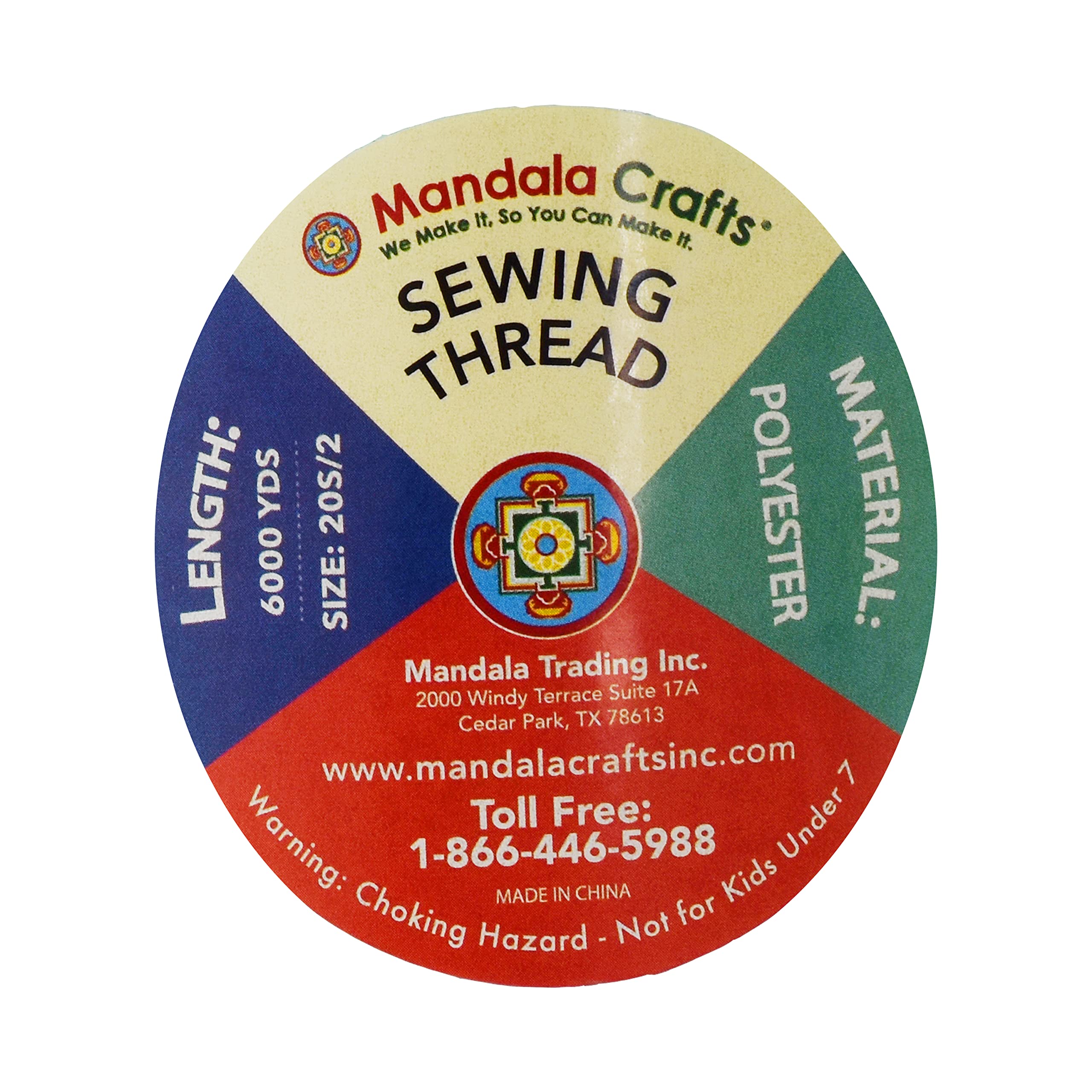 Snapklik.com : All Purpose Sewing Thread Spools - Neutral Serger Thread ...