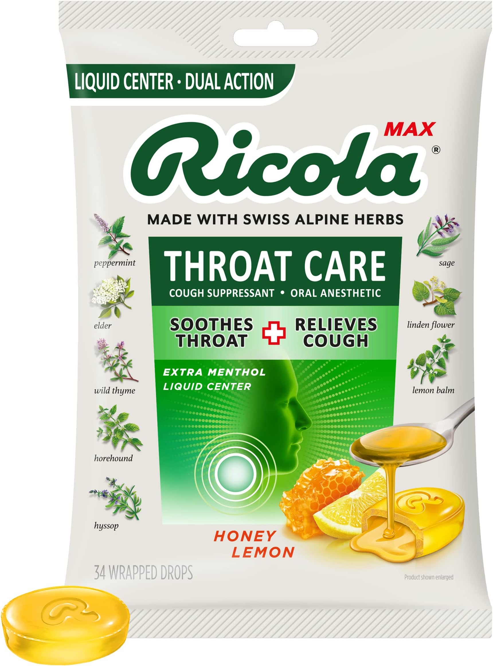 Amazon.com: ZAND HerbaLozenge Elderberry Zinc, Good-for-You Lozenges ...