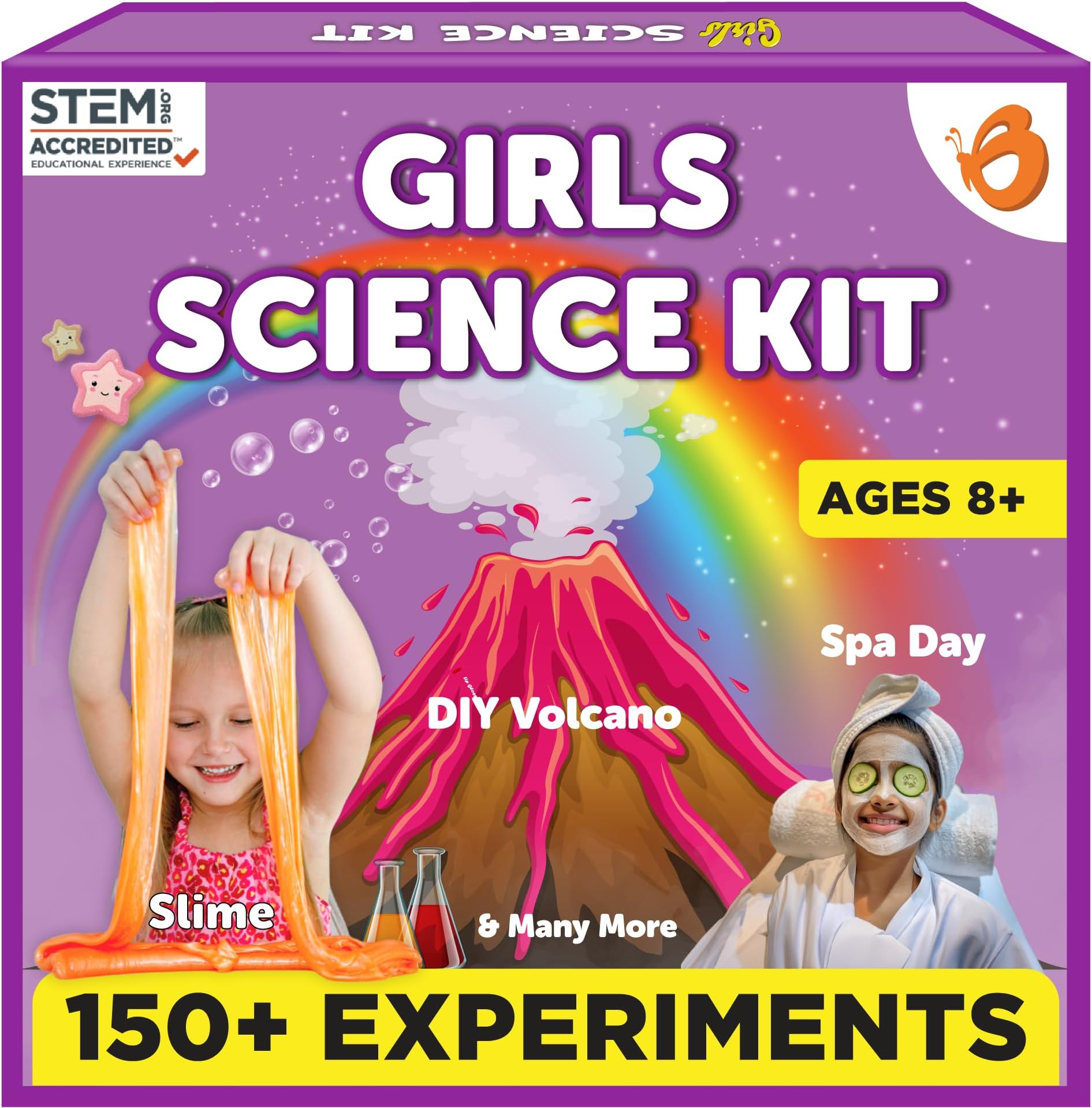 ButterflyEduFields girls Science Kit for kids Ages 8 9 10 11 12 Years ...