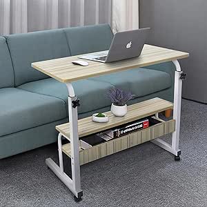 Amazon.com: HYGRAD® Portable Standing Computer Desk Height Adjustable ...