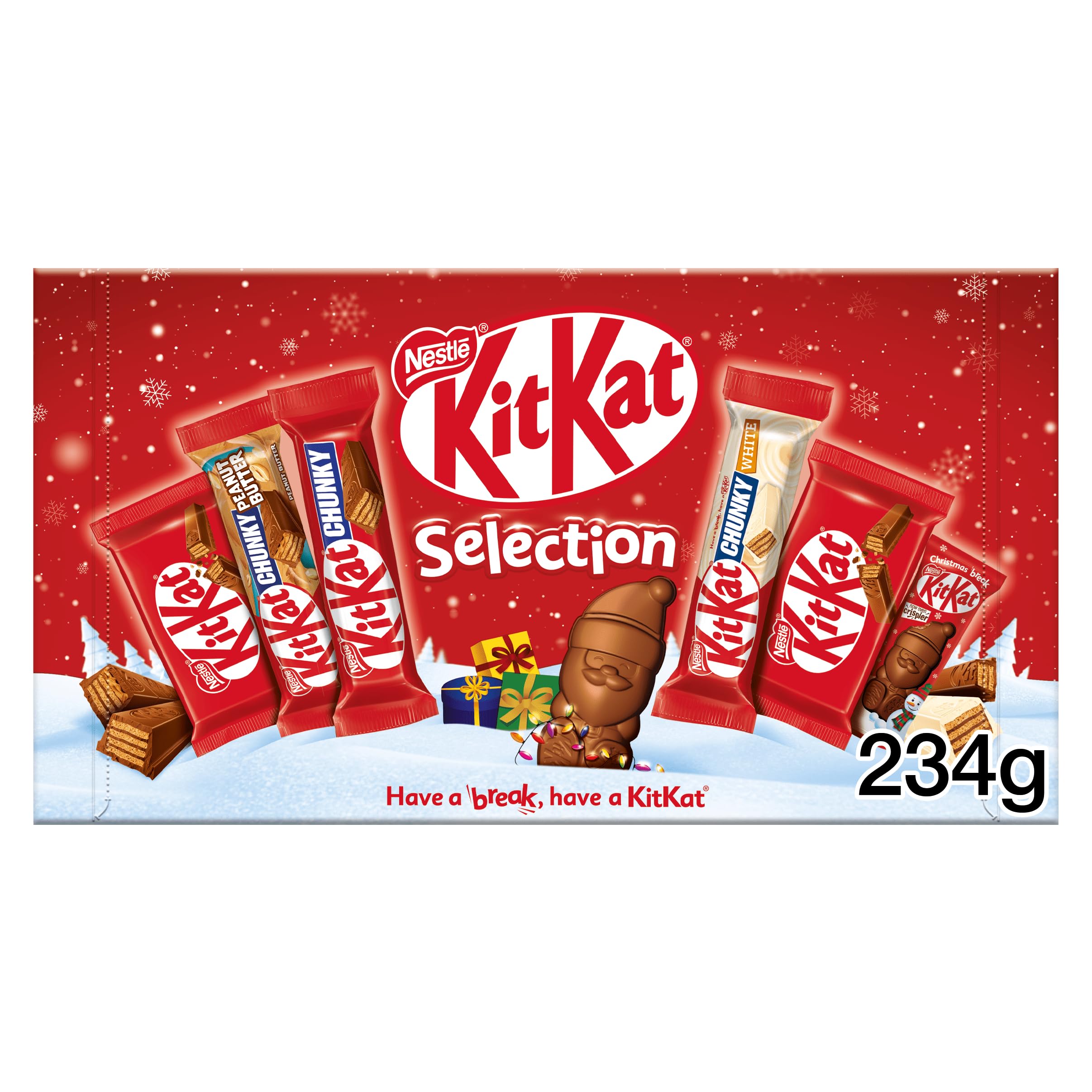 KitKat Chocolate Selection Box 234g, Assorted KitKat Chocolate Bars ...