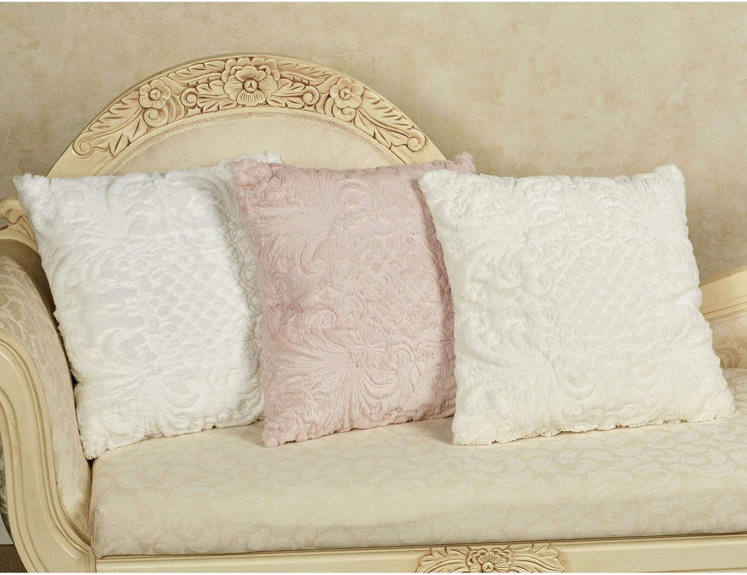 Amazon.com: Ellison 1st Asia, Llc Whisper Tailored Square Pillow 18 ...