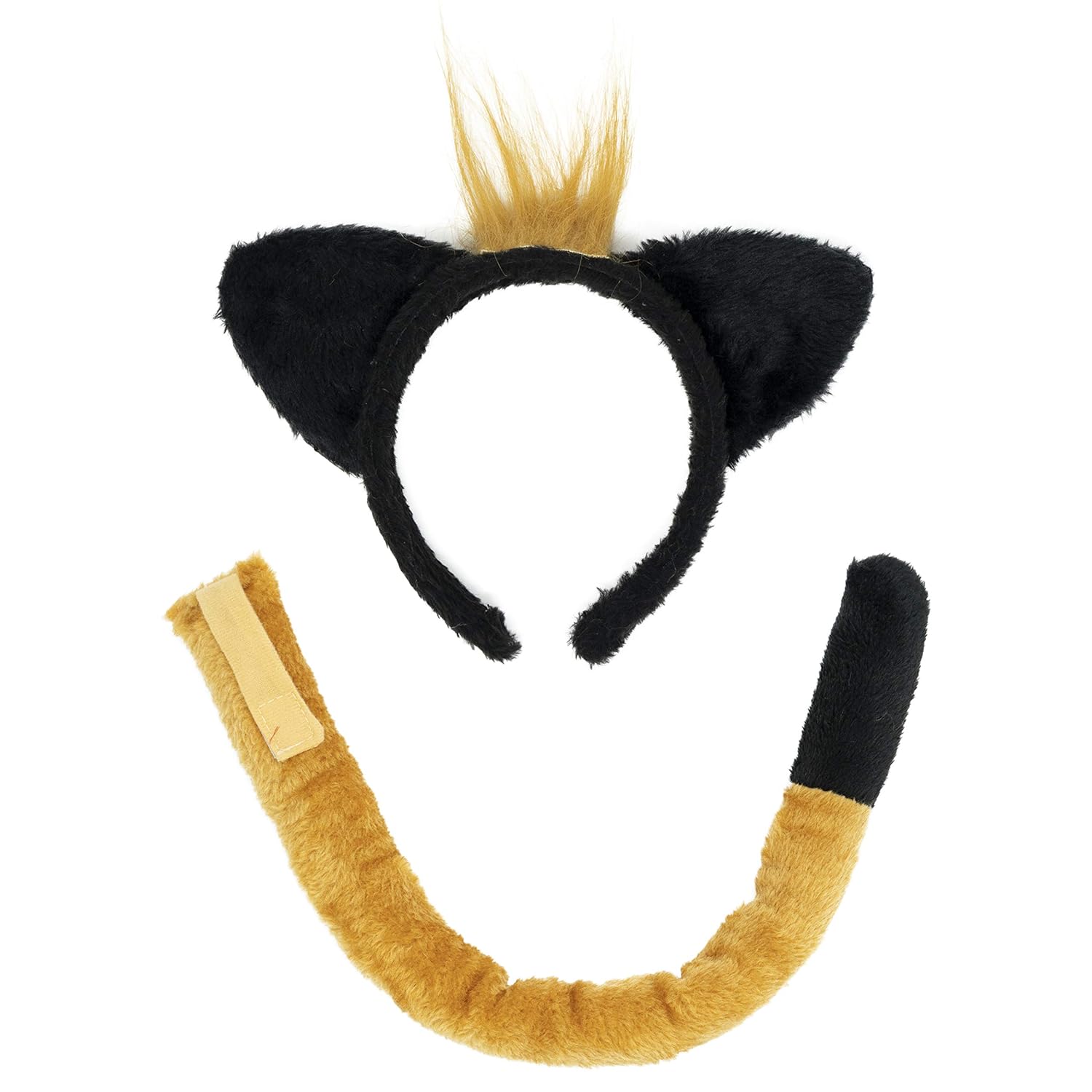 Meerkat Headband Ears and Tail Costume Accessory Set - Fits Adults and ...