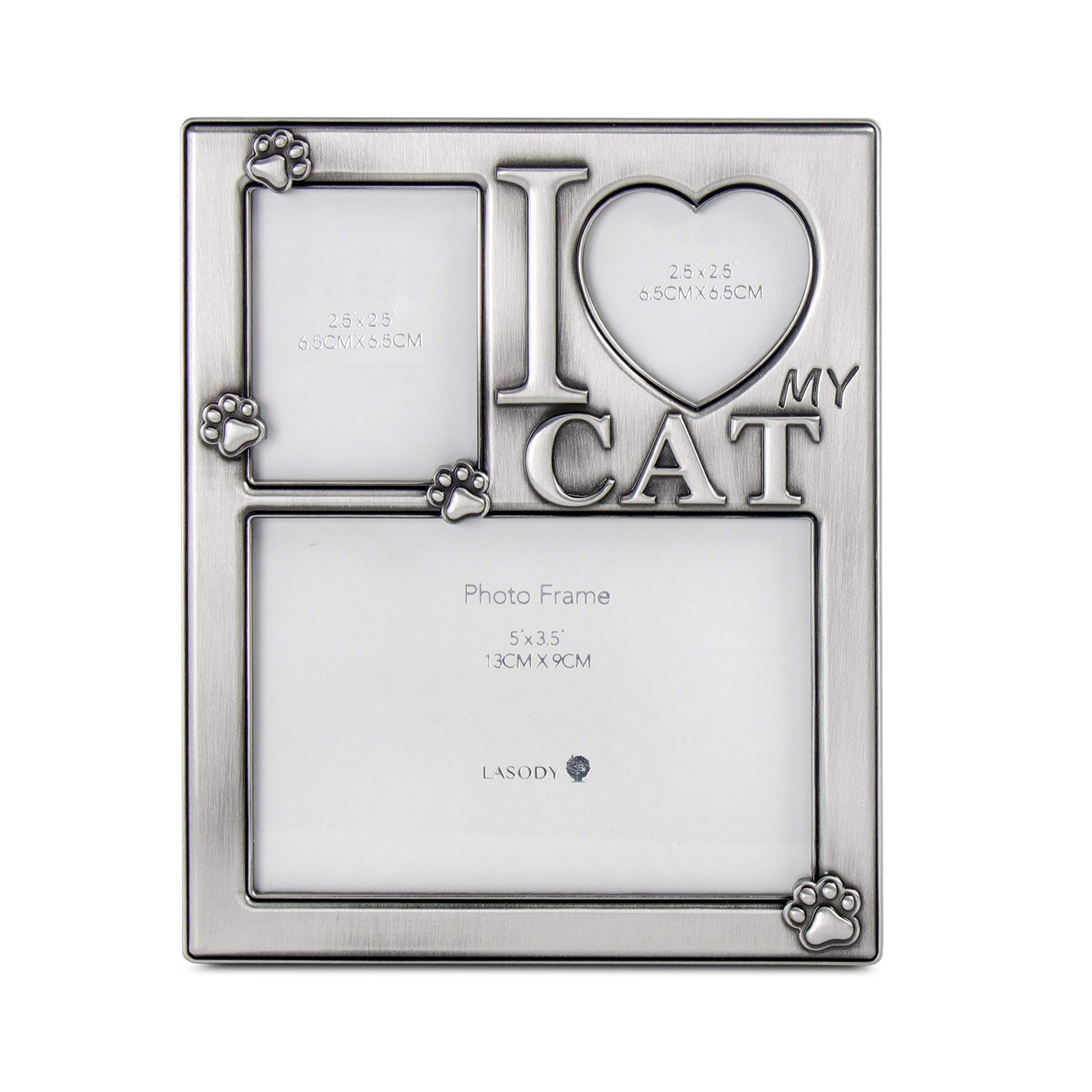 Amazon.com - LASODY I Love My Cat Collage Picture Frame Meow Picture ...