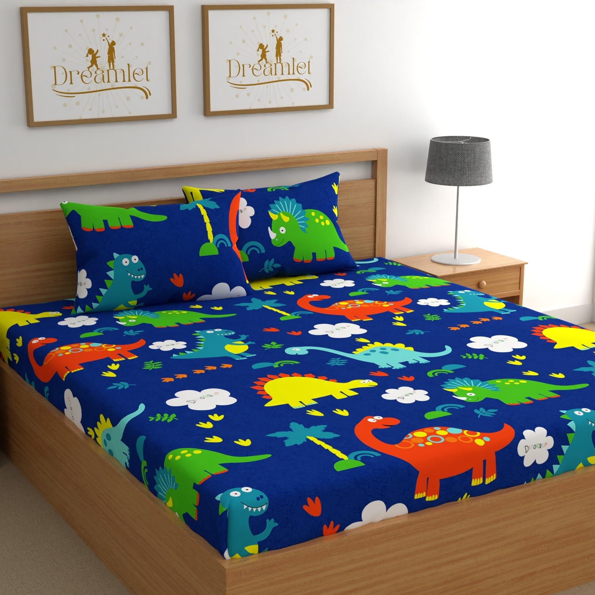 Buy DREAMLET Prime Collections 180TC Pure Cotton Breathable Supersoft ...