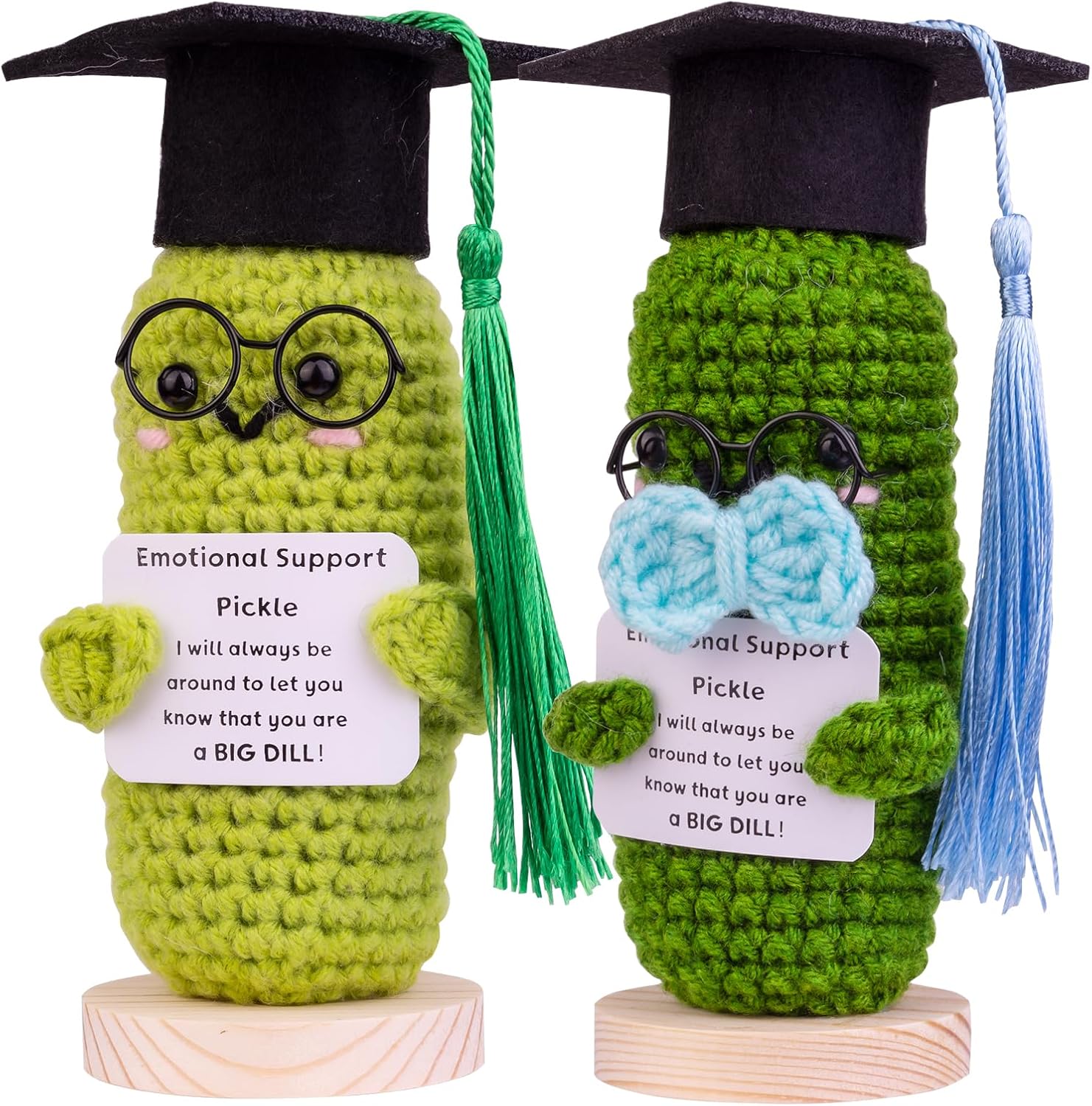 Amazon.com: CoFuBcad 2025 Graduation Gift 2PS Emotional Support Pickle ...