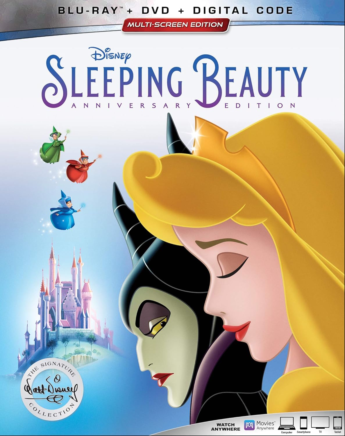 SLEEPING BEAUTY [Blu-ray] : Mary Costa, Bill Shirley, Milt Banta ...