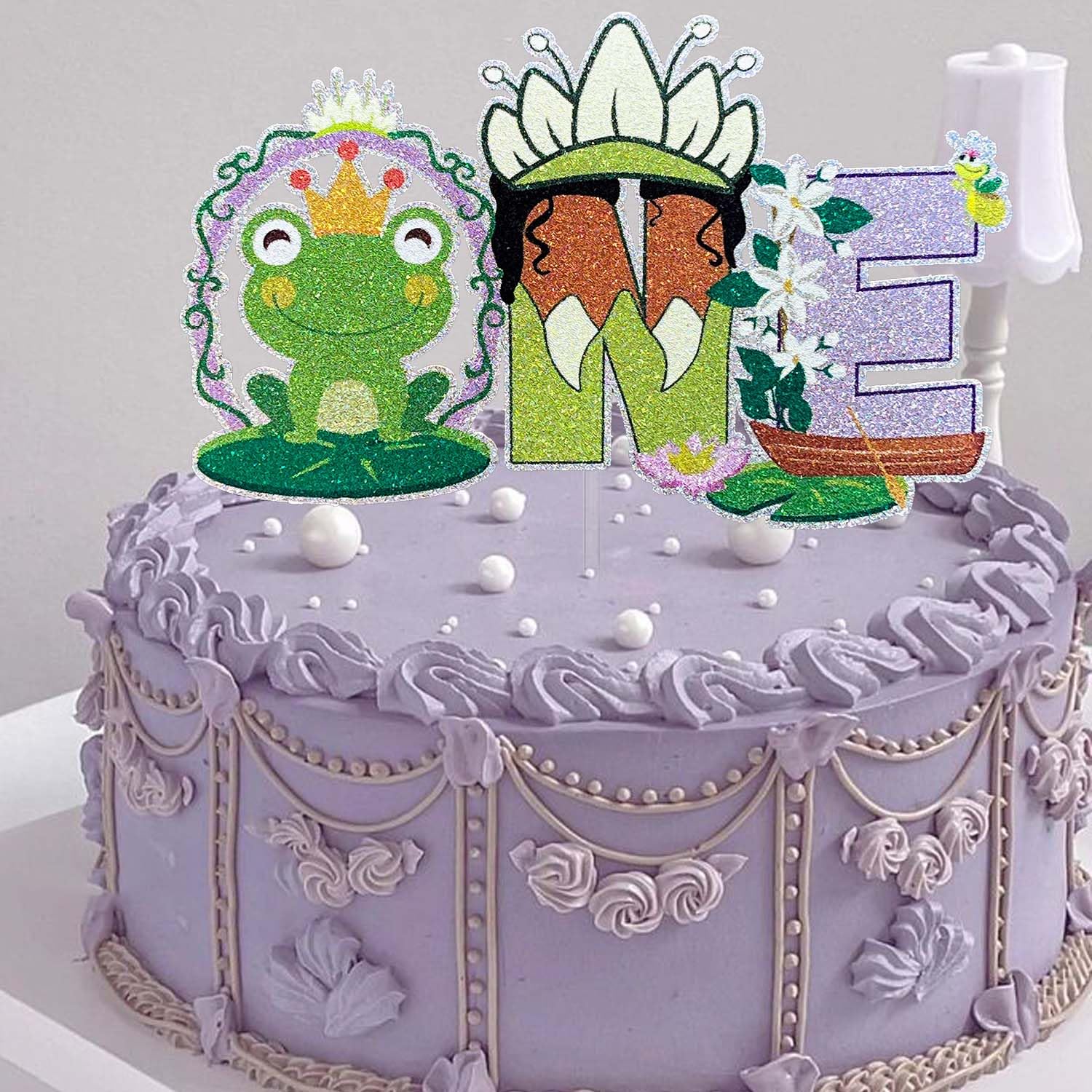 Snapklik.com : Princess Tiana One Cake Topper, Princess And The Frog ...