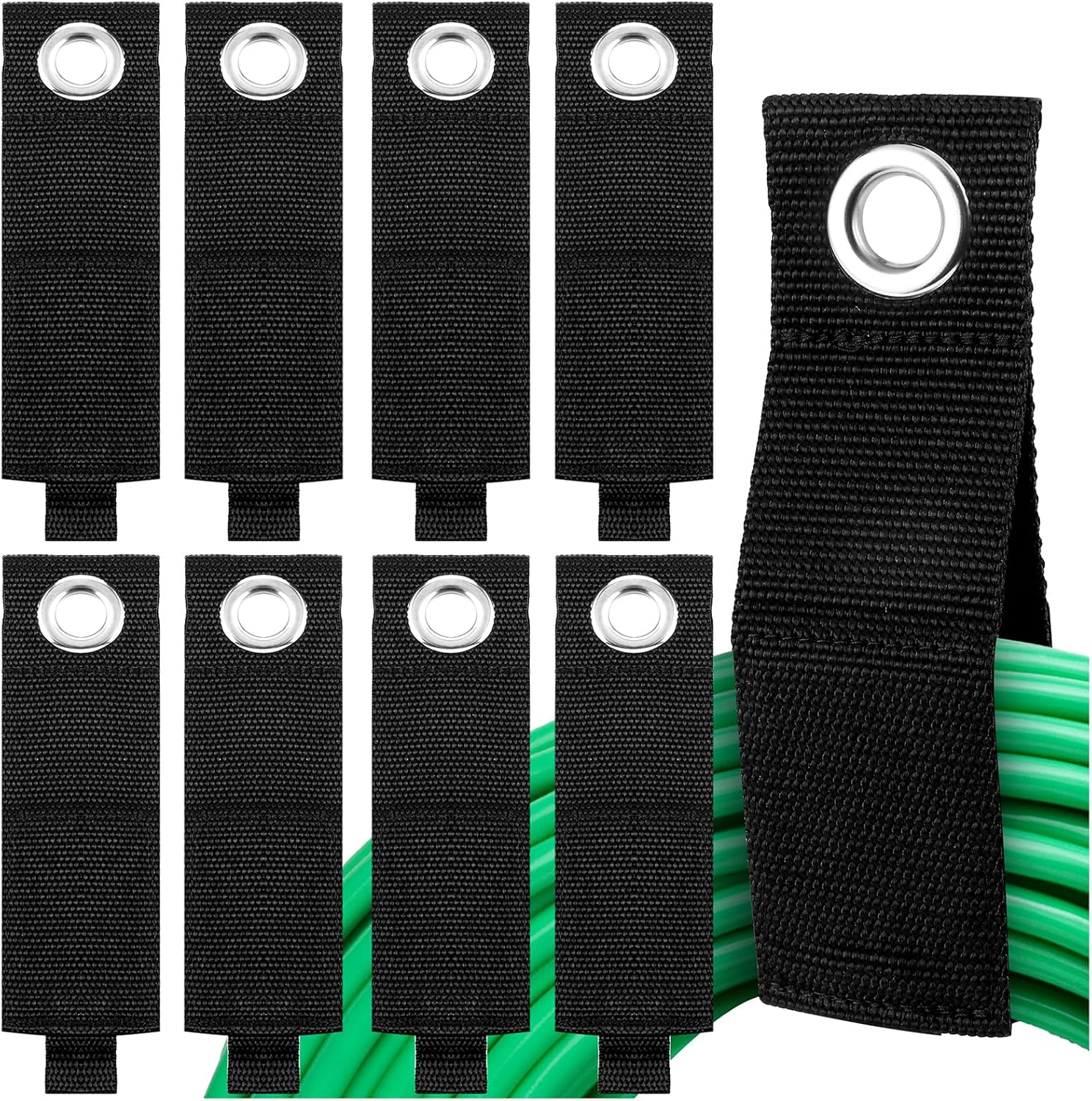 Amazon.com: Zkptops 8Pcs Extension Cord Holder Organizer Heavy Duty ...