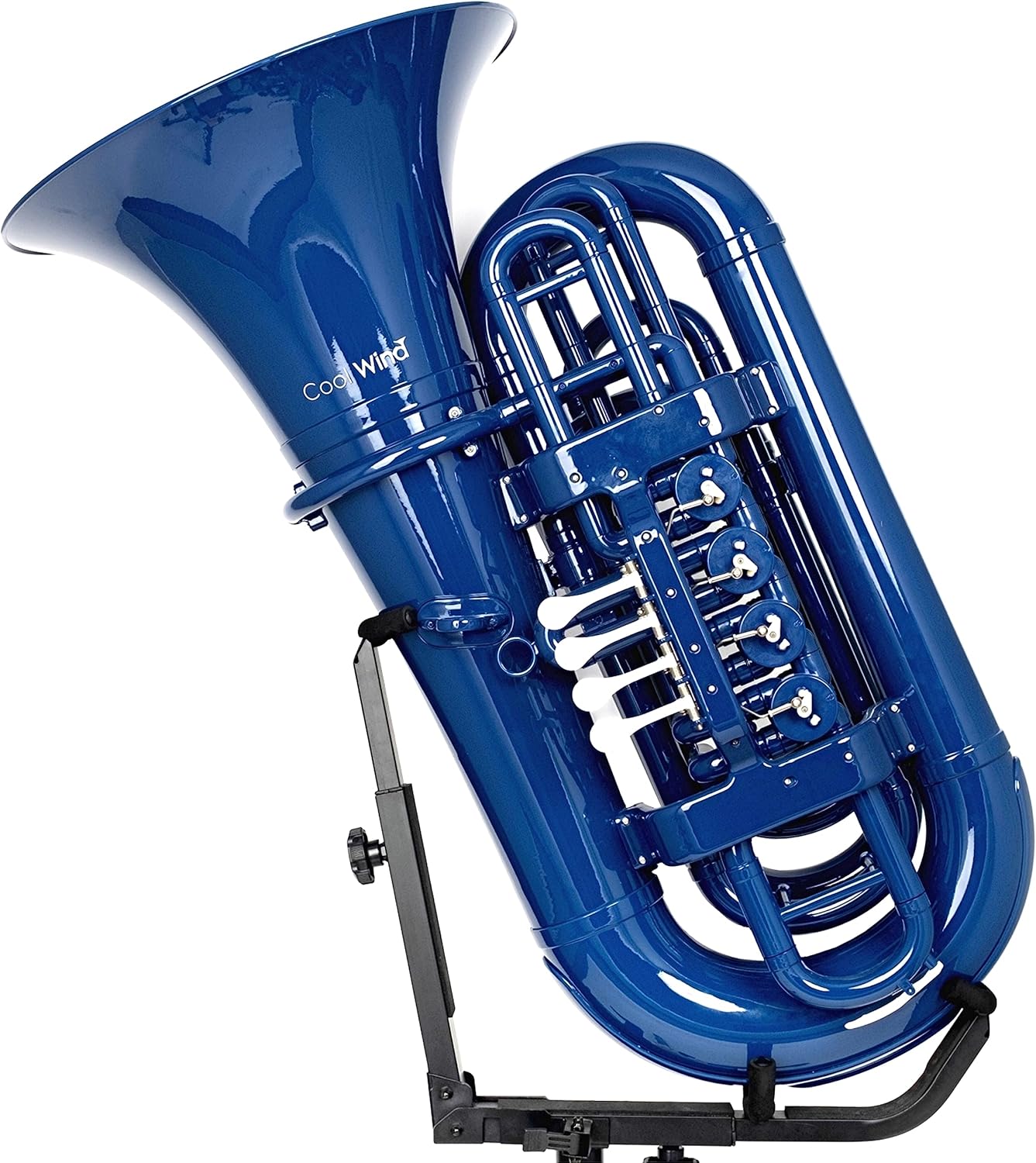 Amazon.com: Cool Wind CTU-200 Series 4-Valve BBb Tuba Blue : Musical ...