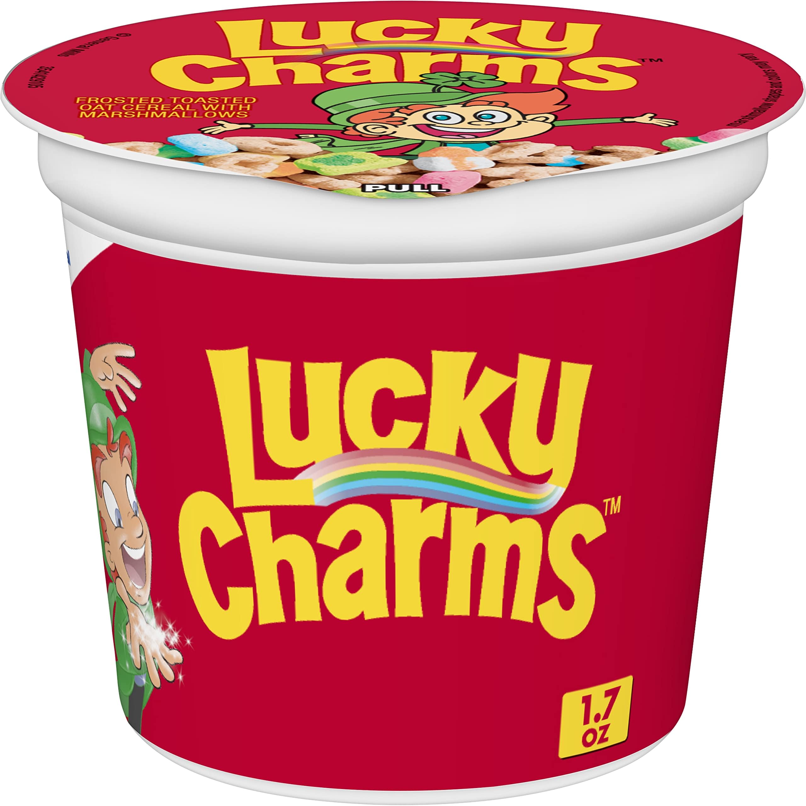 Amazon.com: Lucky Charms Berry Swirl Breakfast Cereal with Marshmallows ...