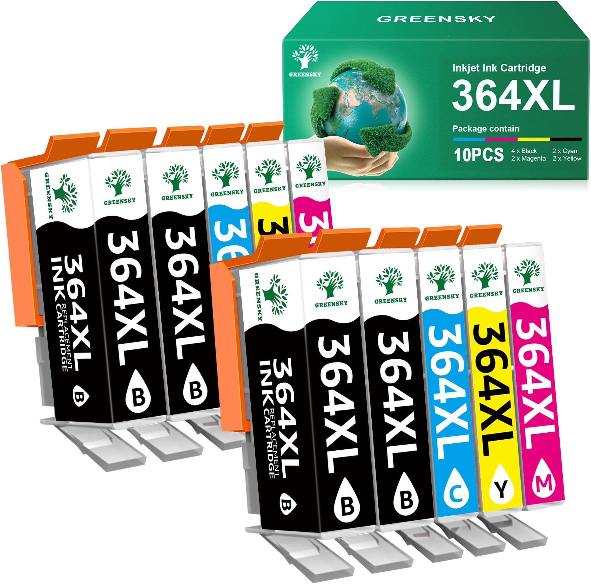 HP 364 Photo Original Ink Cartridge Page Yield 130 (P/N CB317EE ...