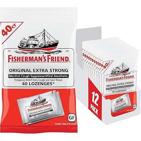 Amazon.com: Fisherman's Friend Original Extra Strong Cough Suppressant ...