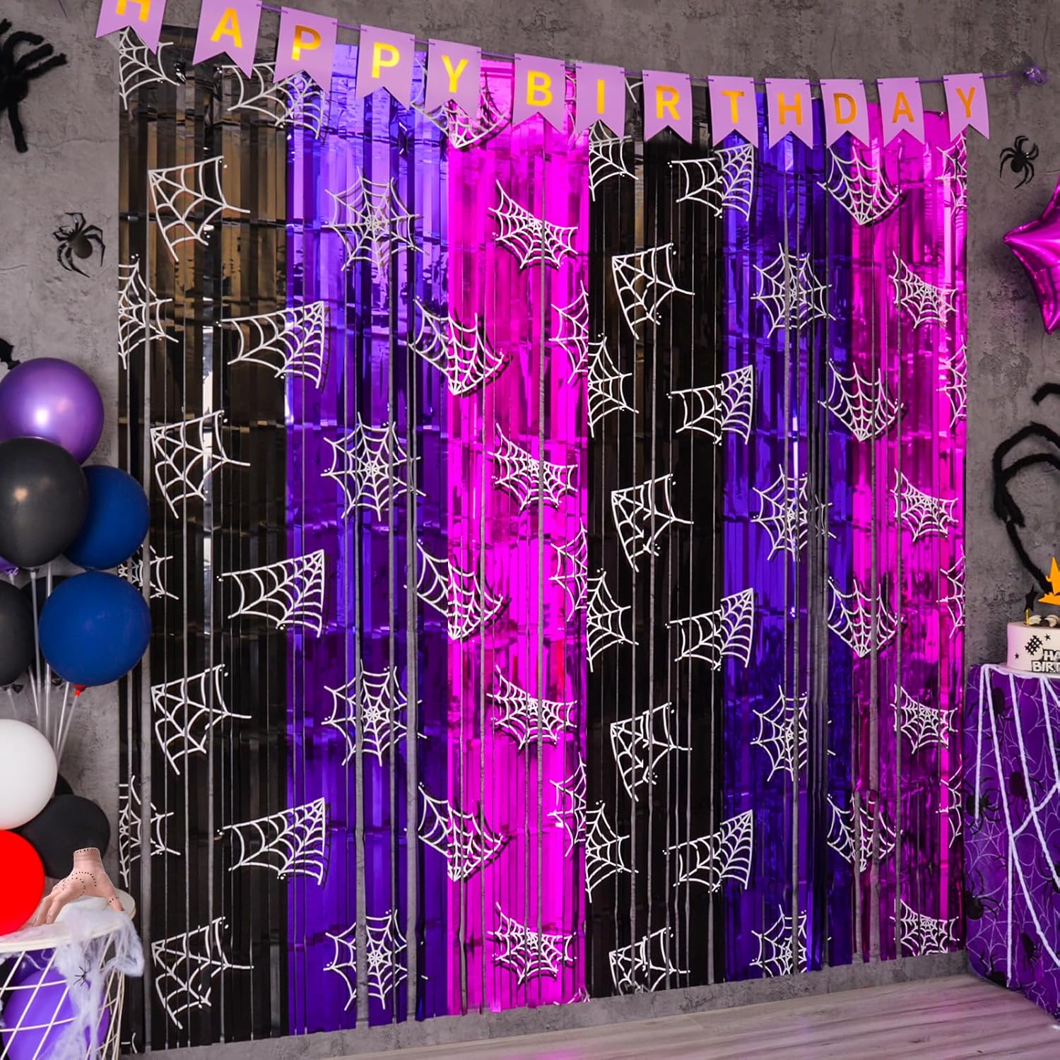 Amazon.com : Bupelo Wednesday Birthday Party Supplies, 2 Pack Wednesday ...
