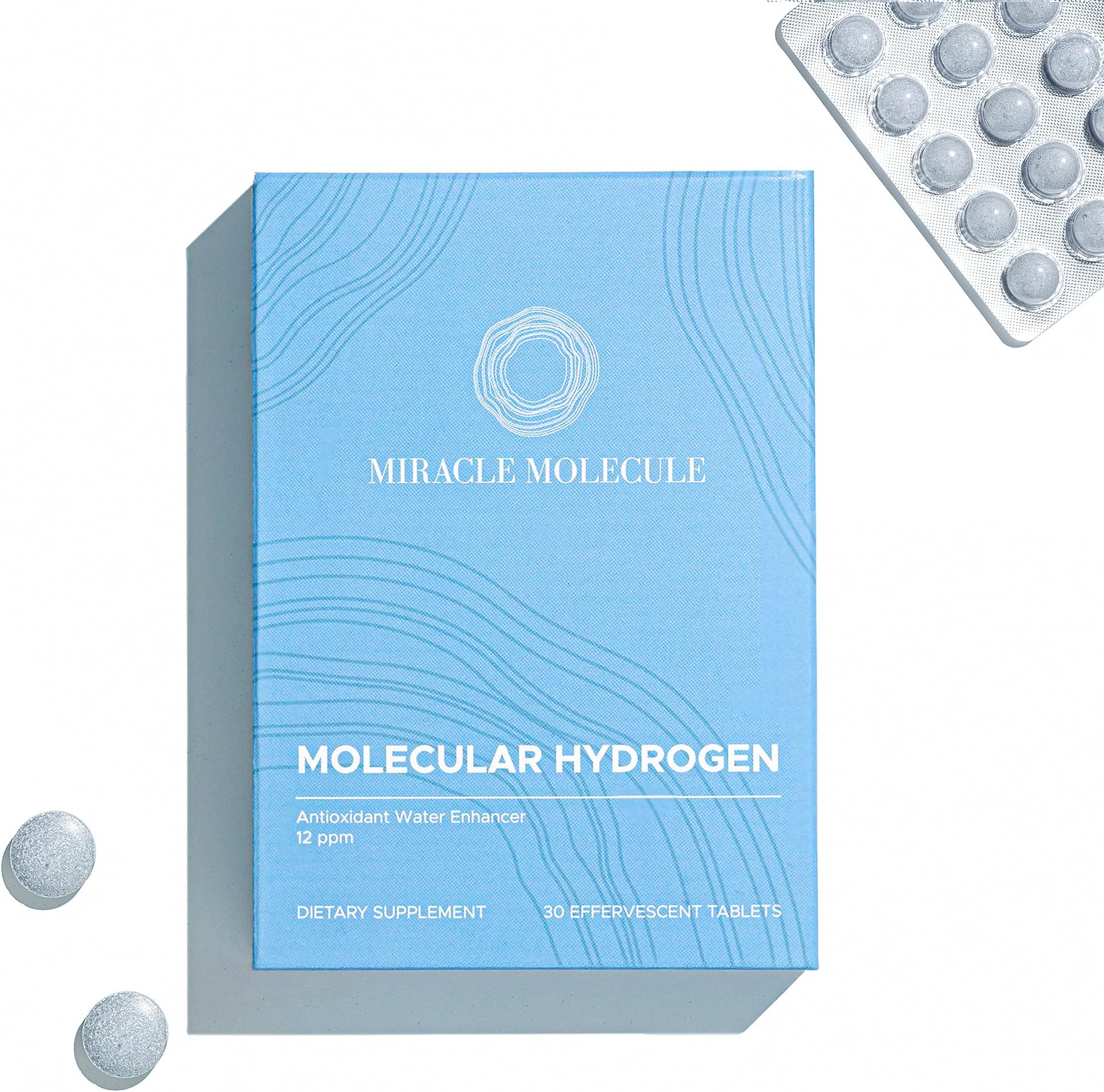 Amazon.com: Molecular H2TAB Hydrogen Tablets with Magnesium -12 PPM ...