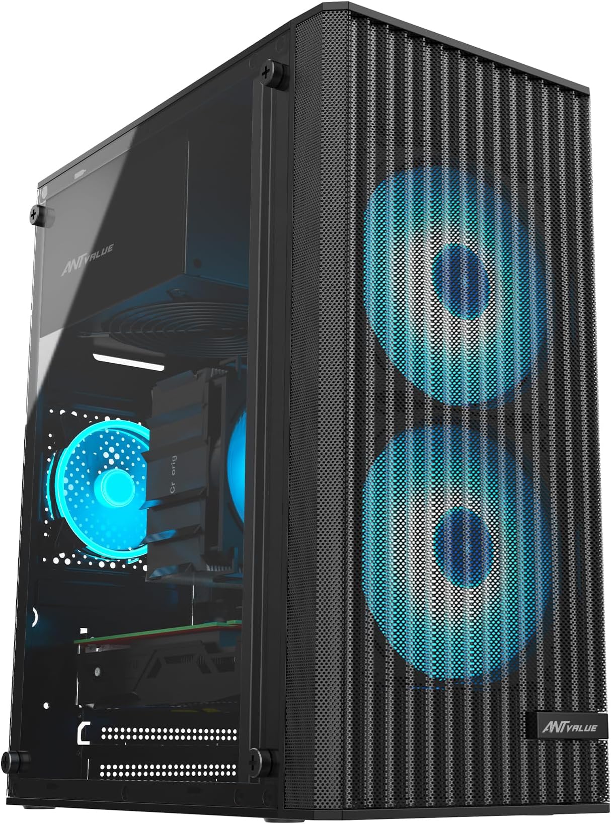 Amazon.in: Buy Ant Value Acrylic Vm10 Mid-Tower Computer Case/Gaming ...