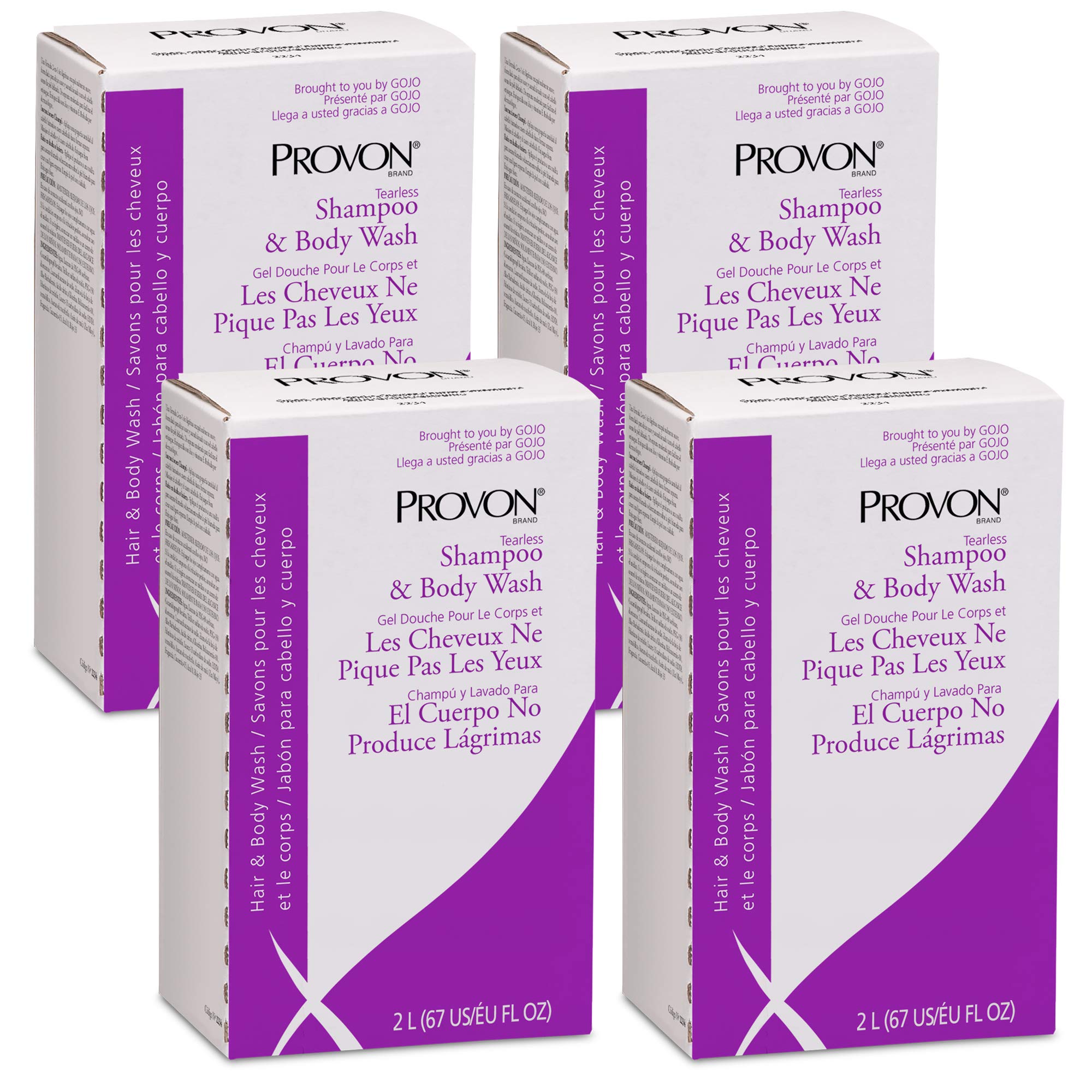 Amazon.com: PROVON Tearless Shampoo and Body Wash, Fresh Clean ...